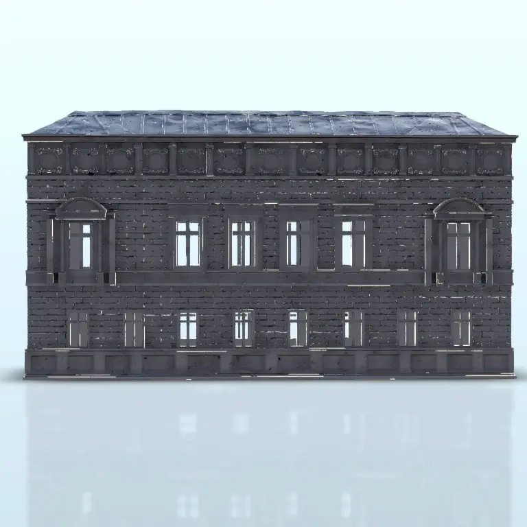 Other STL Download - Baroque building 6 - terrain WW2 scenery modern ...