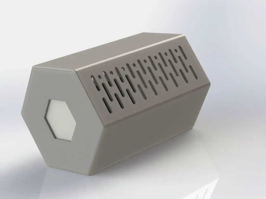 Home Appliance Accessories STL Download - Hexagon Container Capsule ...