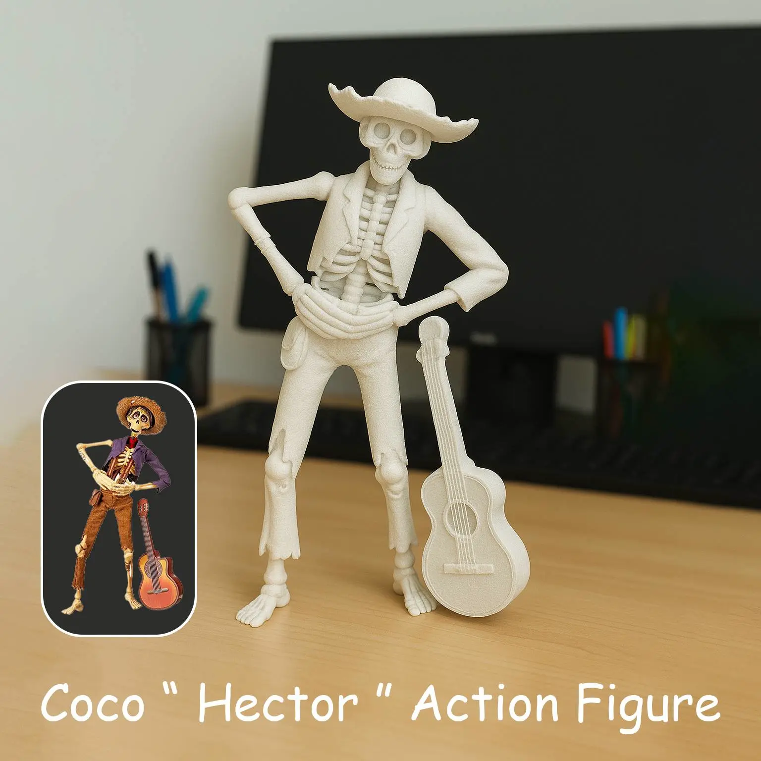 3d yazıcı baskı modelleri | 3MF | Coco Hector Action Figure | Creality ...