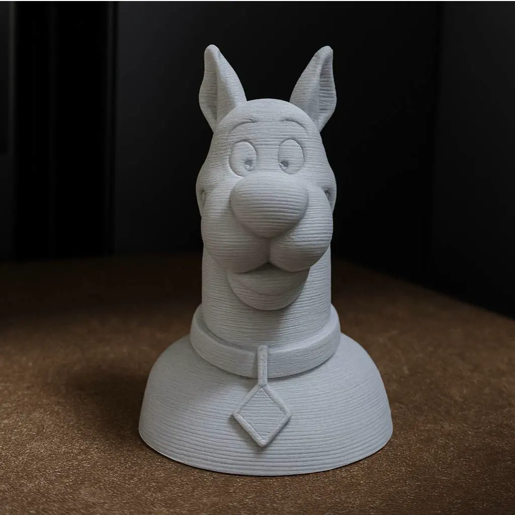 3D Printer Files | 3MF File | Bust Scooby-Doo | Creality Cloud