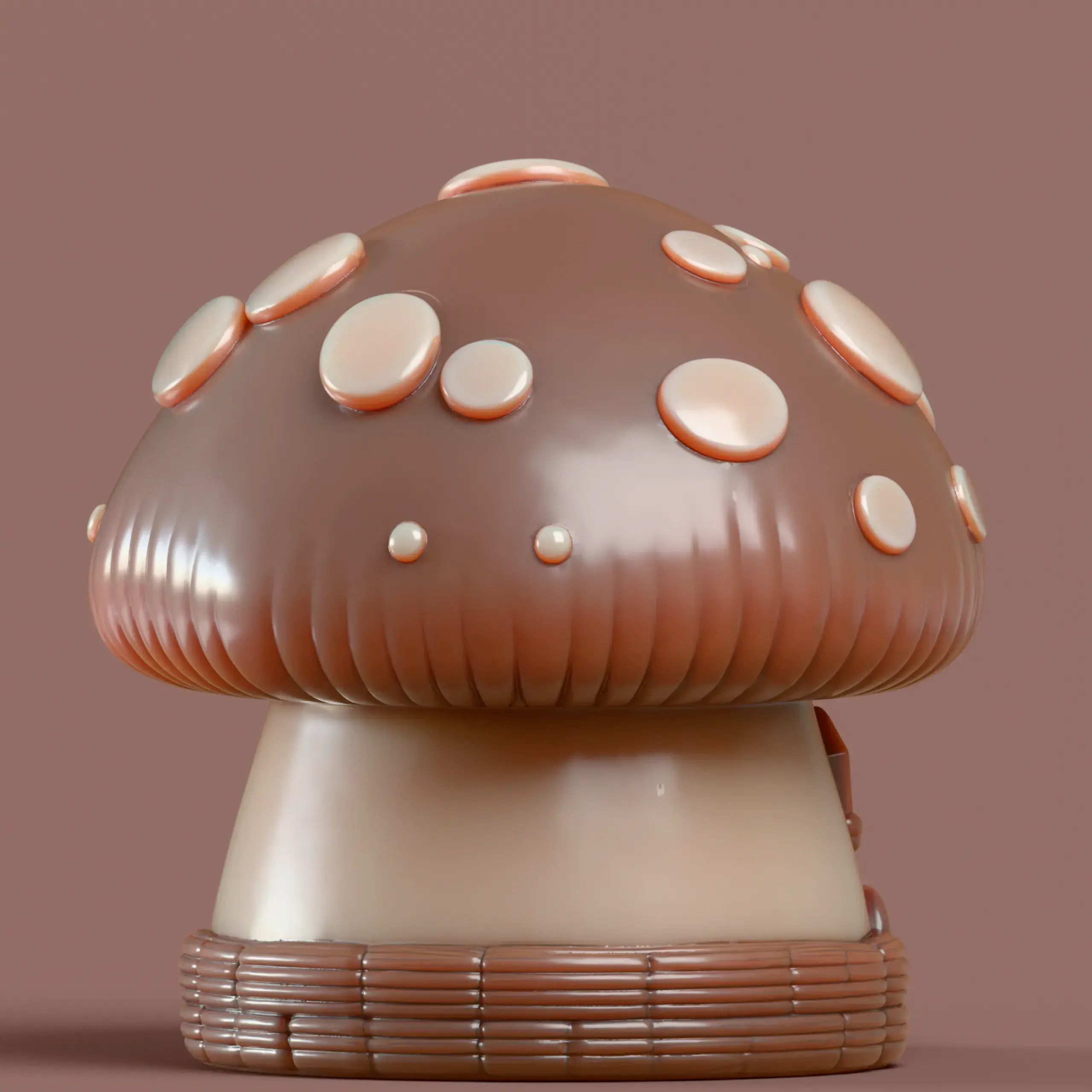 3D Printer Files | 3MF File | Mushroom House | Creality Cloud