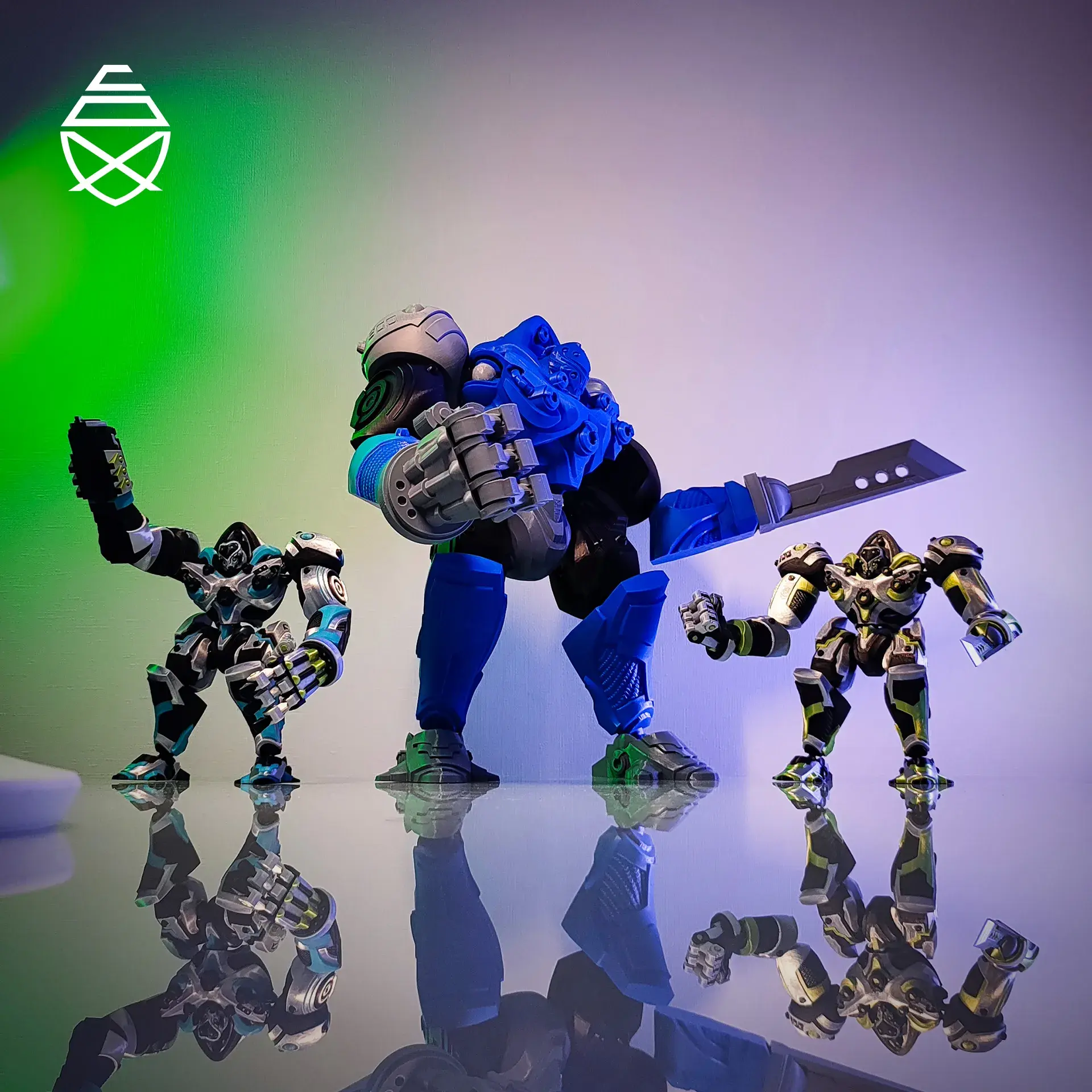 Characters & Creatures STL Download - OMEGA DROIDby PipeCox