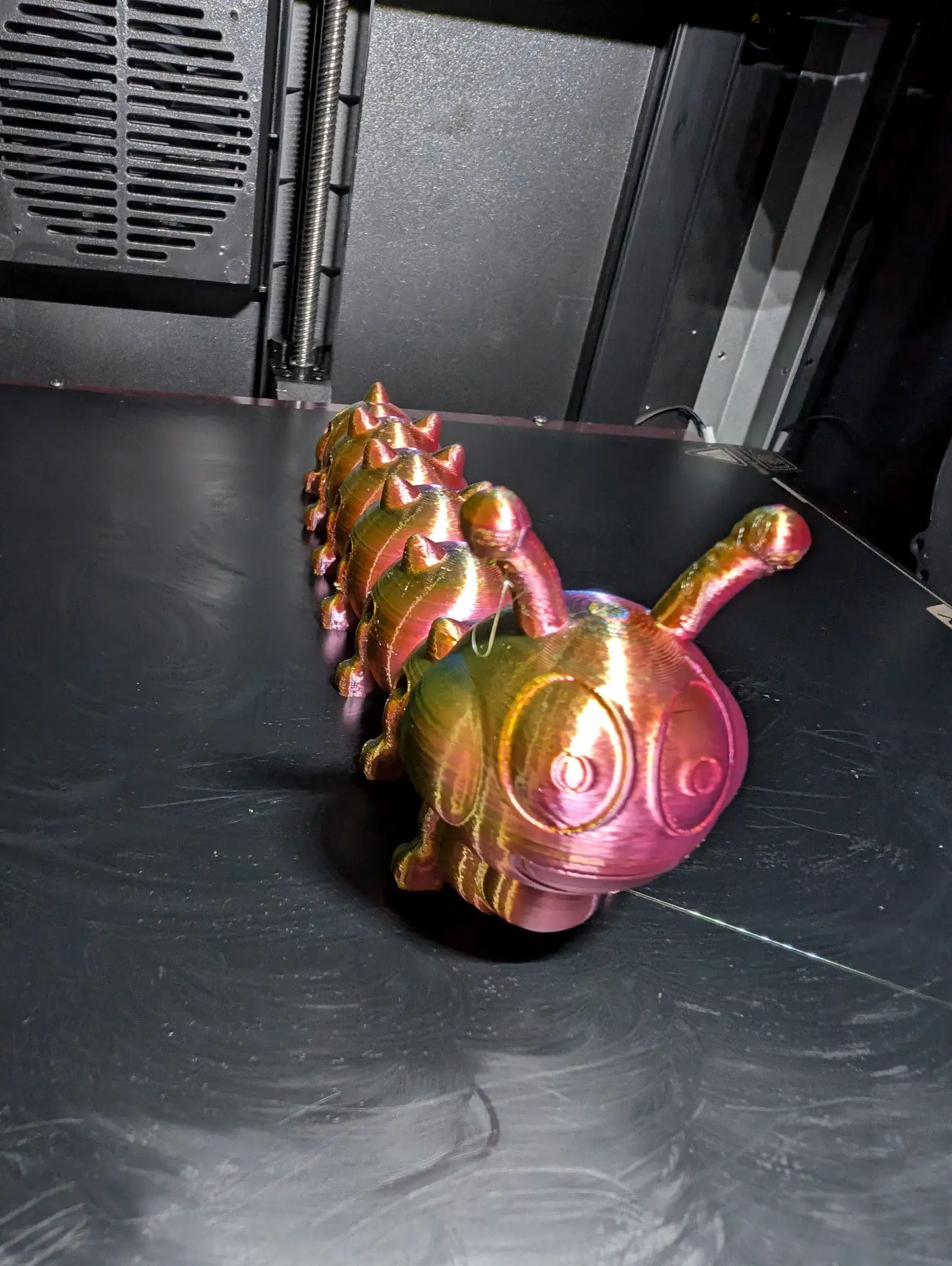 3D打印模型 | 3MF文件 | Cataflex - Cute Flexi Caterpillar. Free and easy to ...