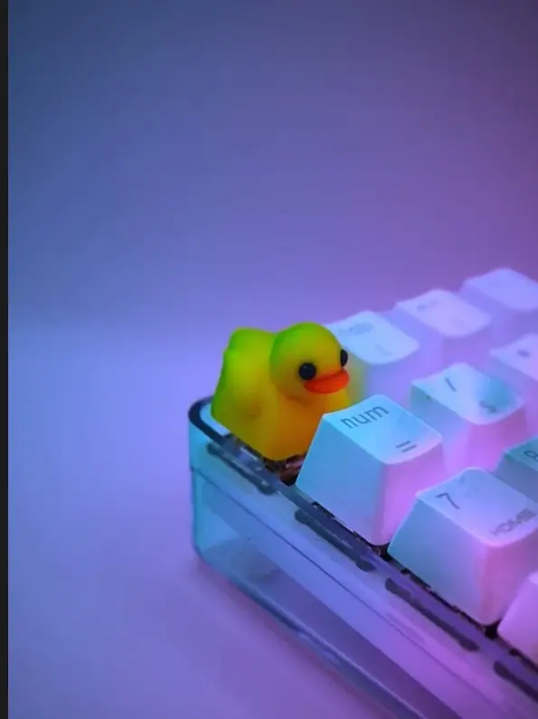 Jewelry & Accessories STL Download - duck keycap for a keyboardby Rovamod3