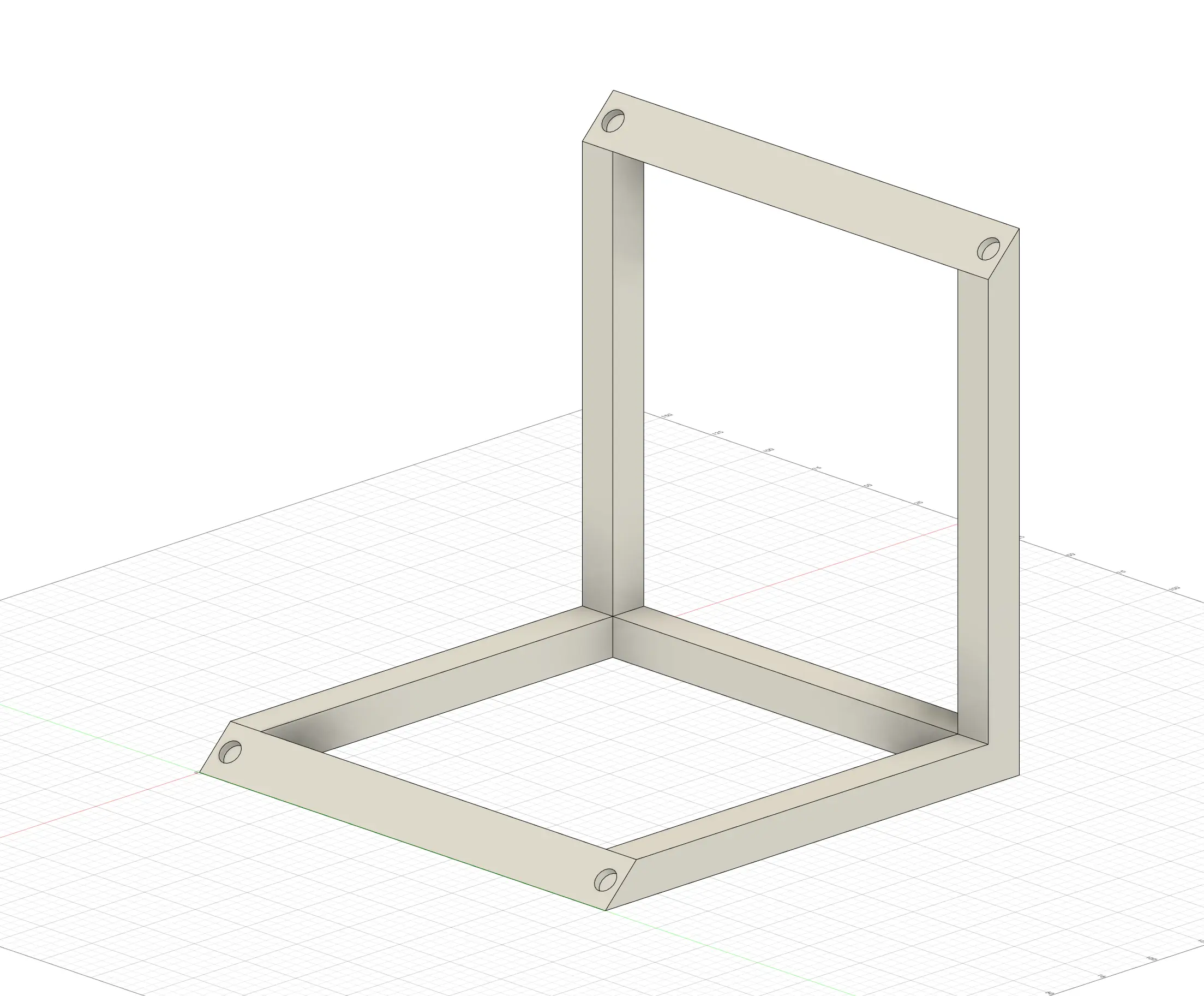 Free Digital Art STL Download - Cube wiremodel with intersectionby Bossednl