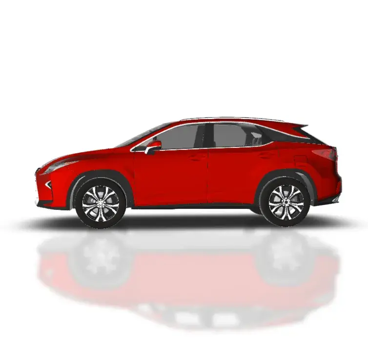 Vehicles & Machinery STL Download - Lexus RX350 Platinum 2018by 3DCARSALON