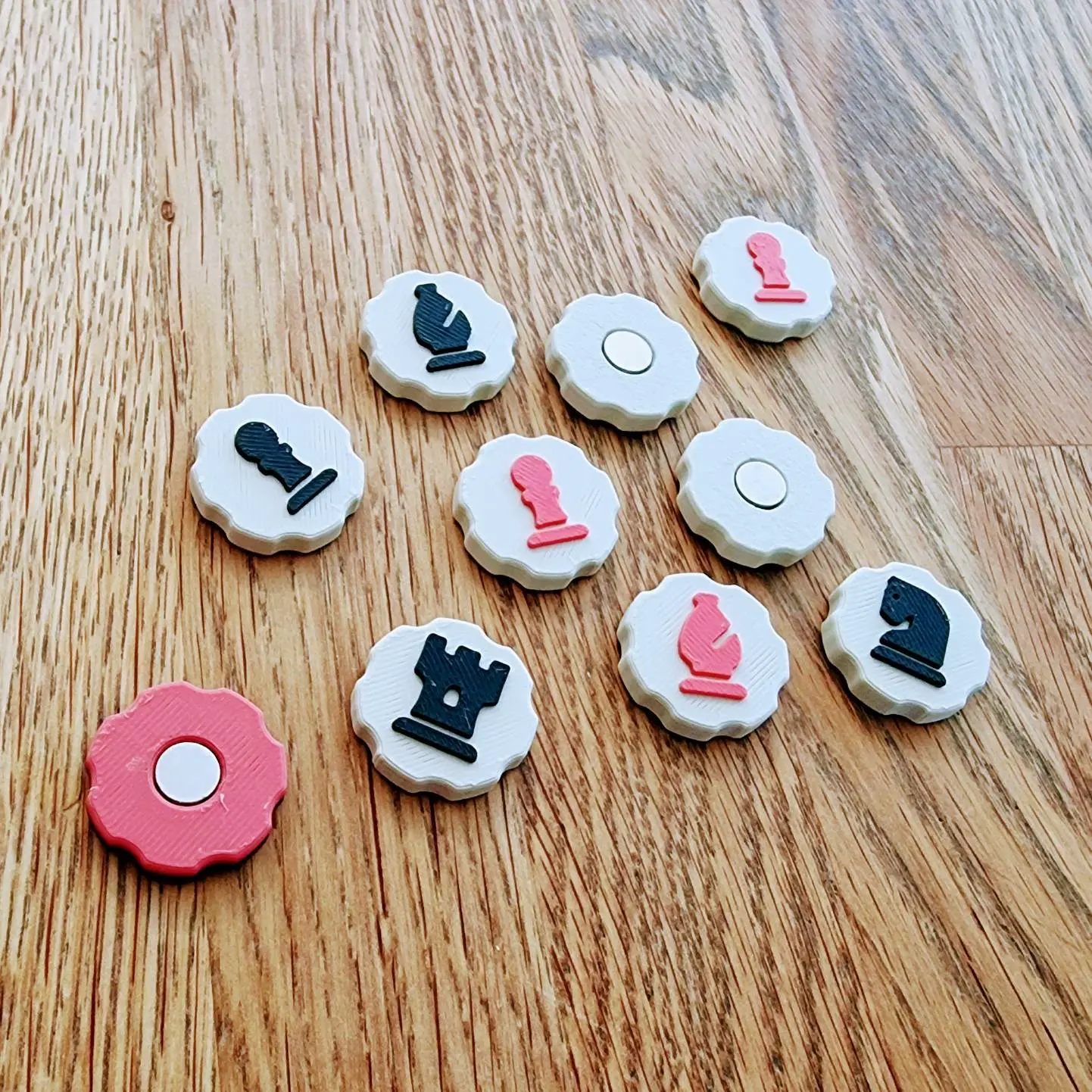 Free Board Games & Card Games STL Download - Magnetic Fridge Chess ...