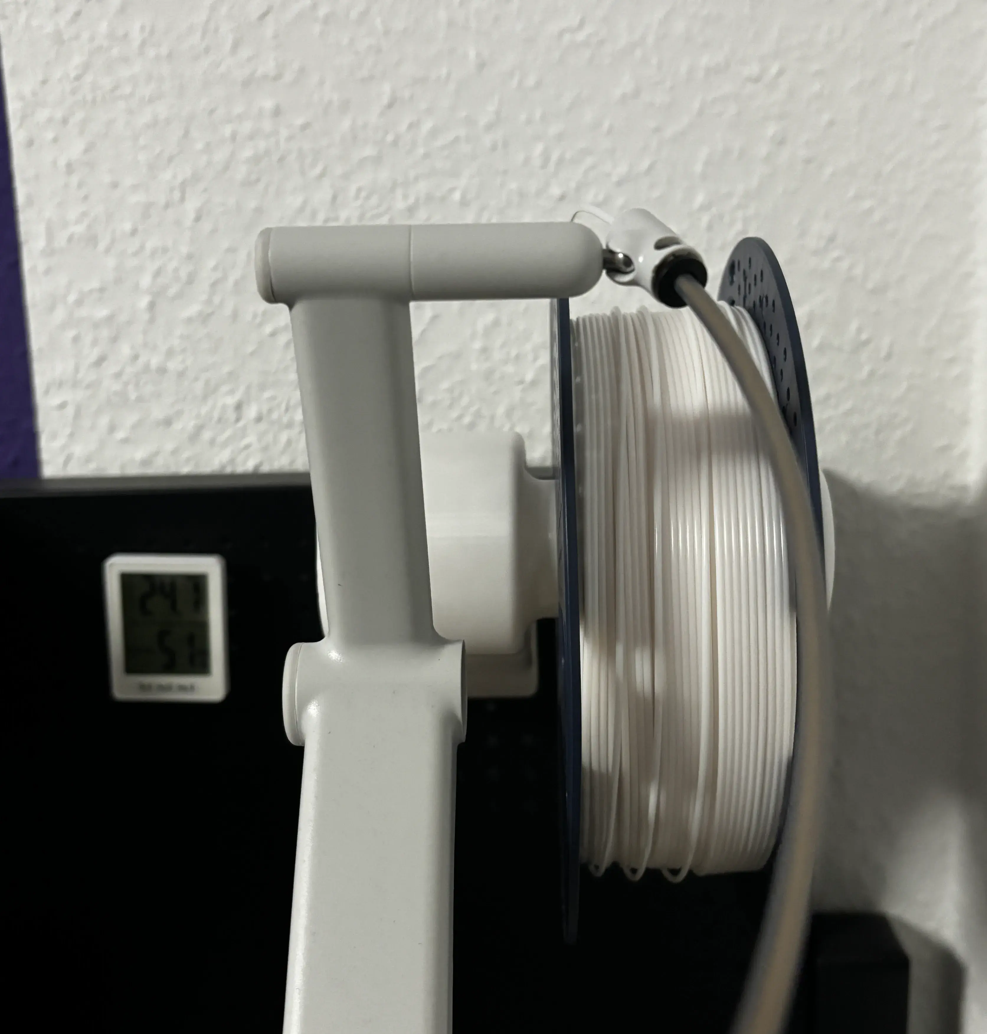 3D Printer Files | 3MF File | V2 Filament Holder for Pegboards ...