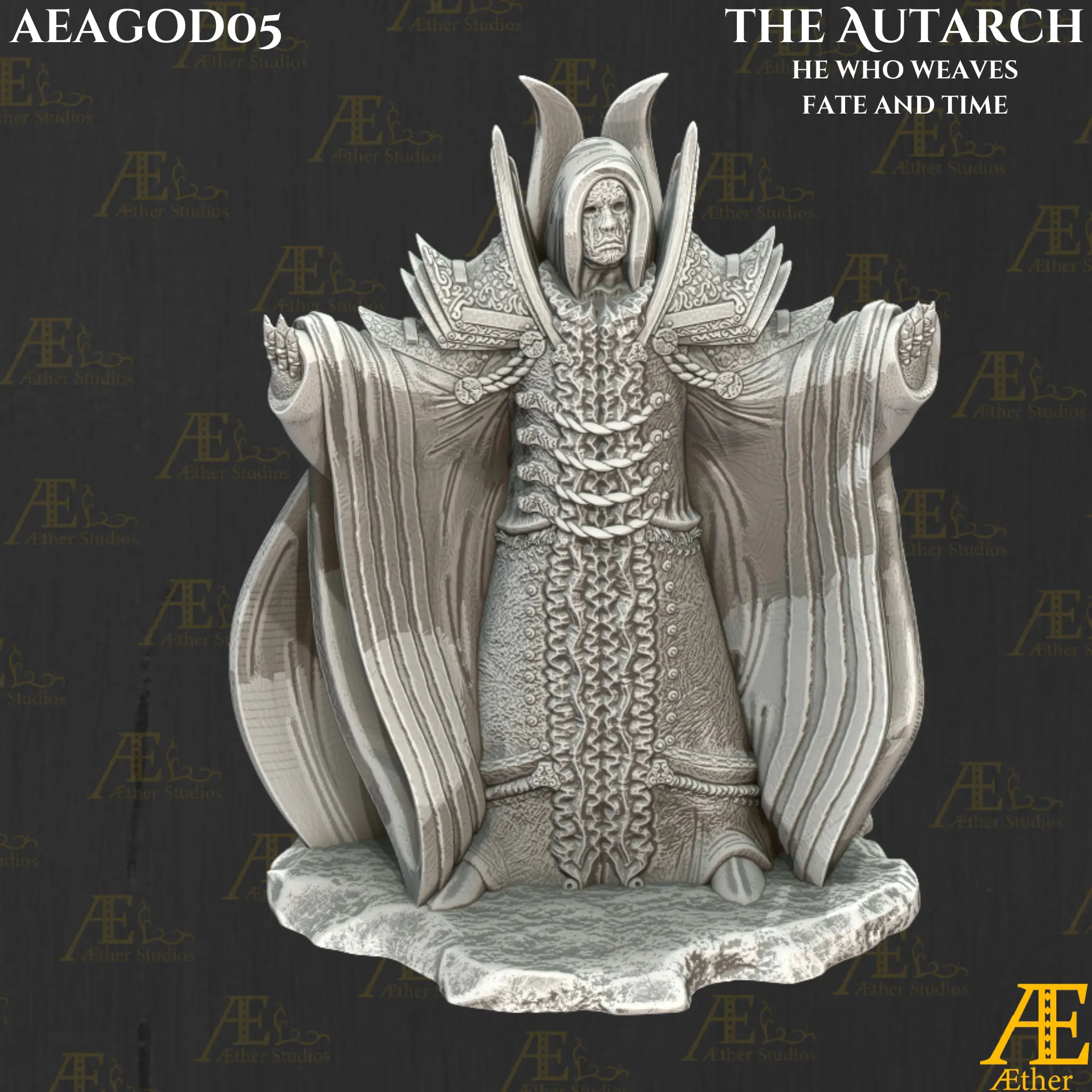 3D Printer Files | 3MF File | AEAGOD05 - The Autarch | Creality Cloud