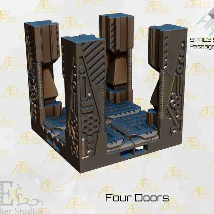 Other STL Download - AESS311 - Space Ships: Passagewaysby Aether Studios