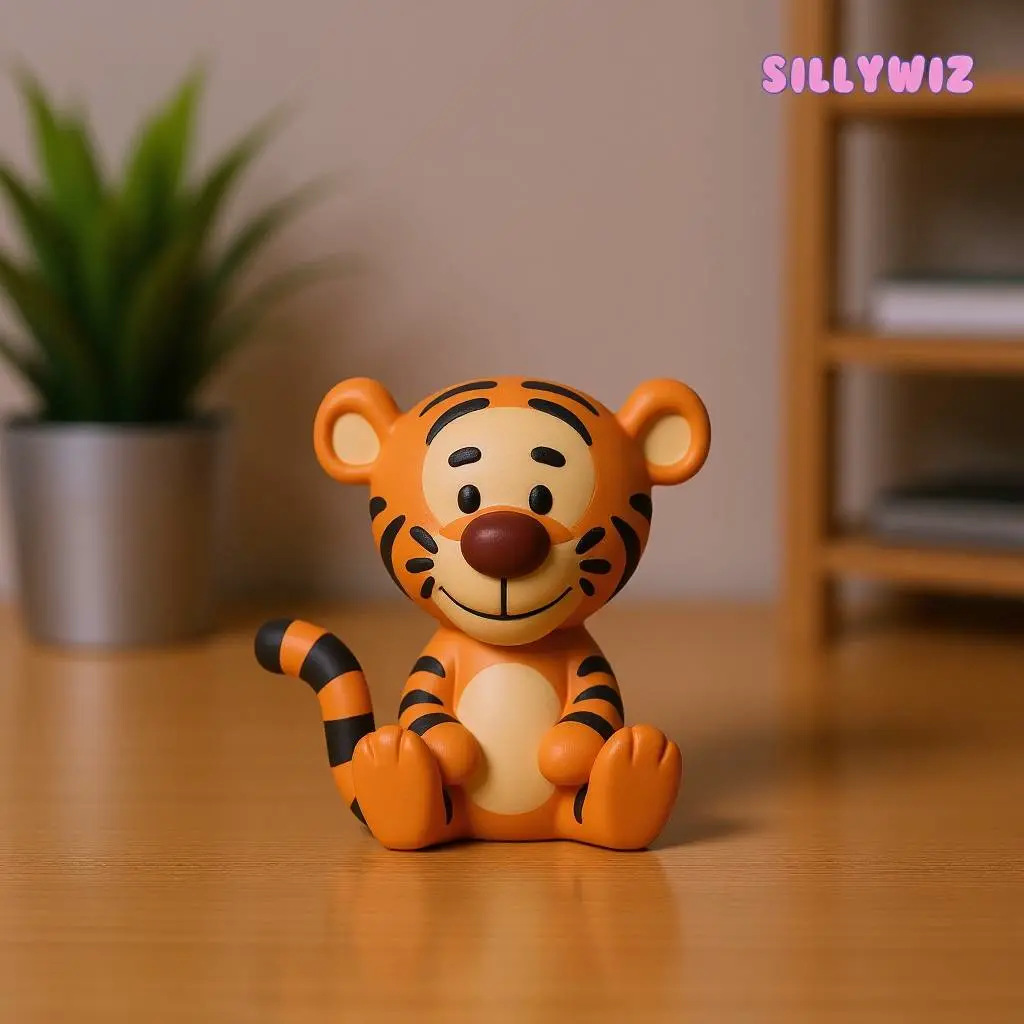 Characters & Creatures STL Download - Tigger from Winnie the Poohby ...