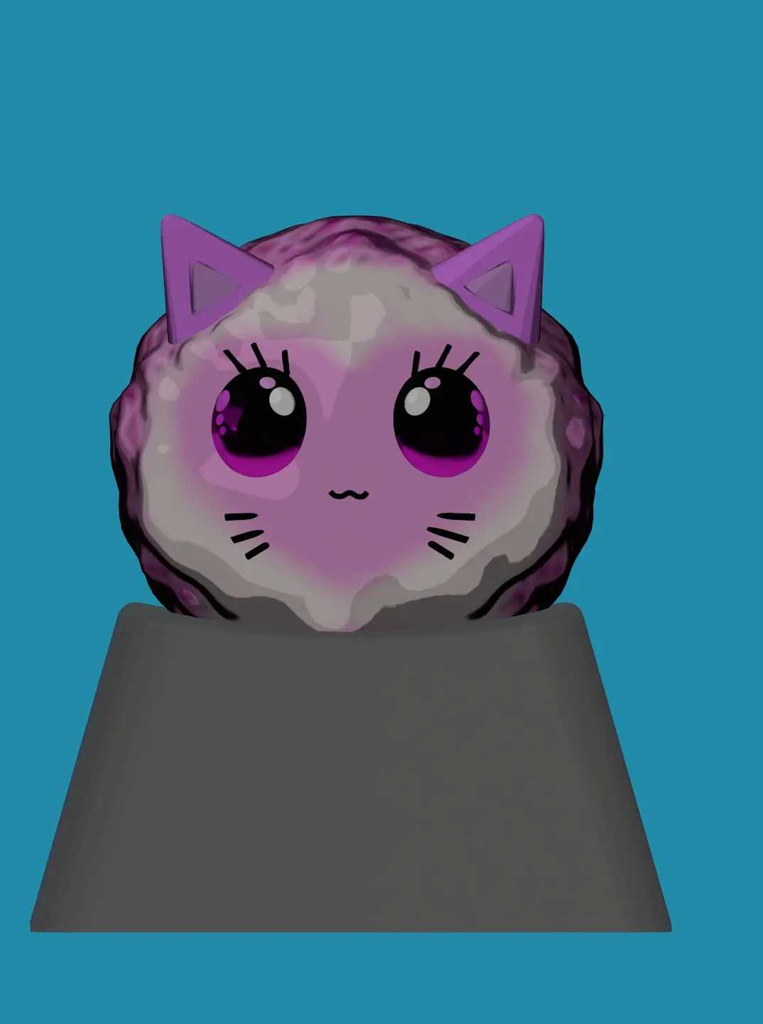 Other STL Download - Kimmy kitty cupcake and doughnut by Angelo Carencia