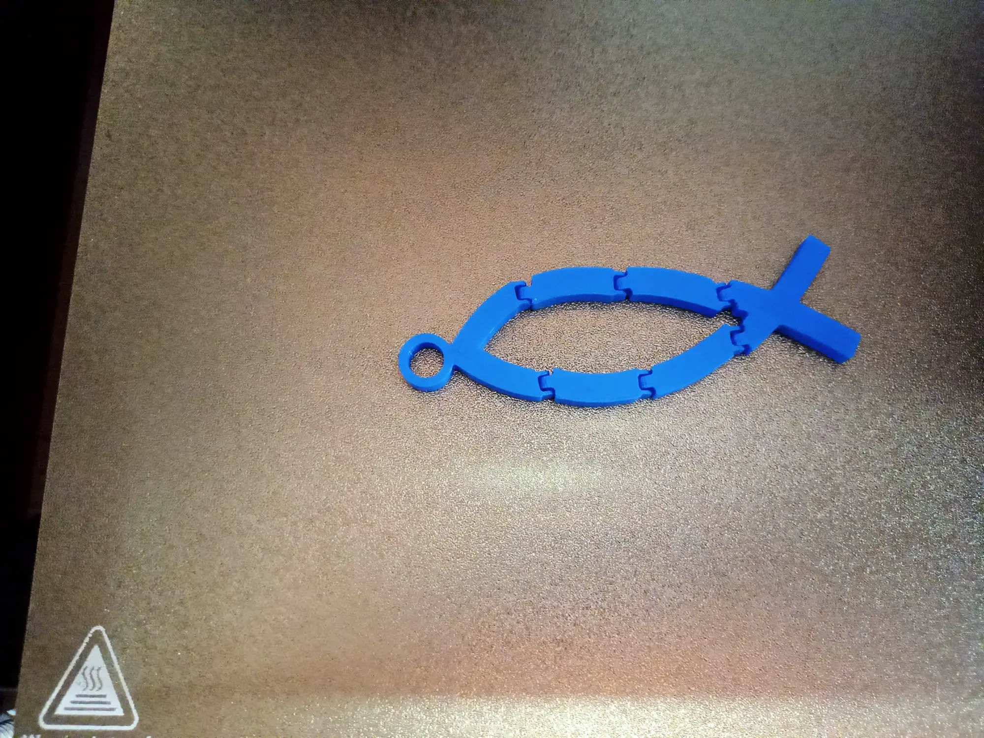 3D Printer Files | 3MF File | Ichthys articulated keychain | Creality Cloud