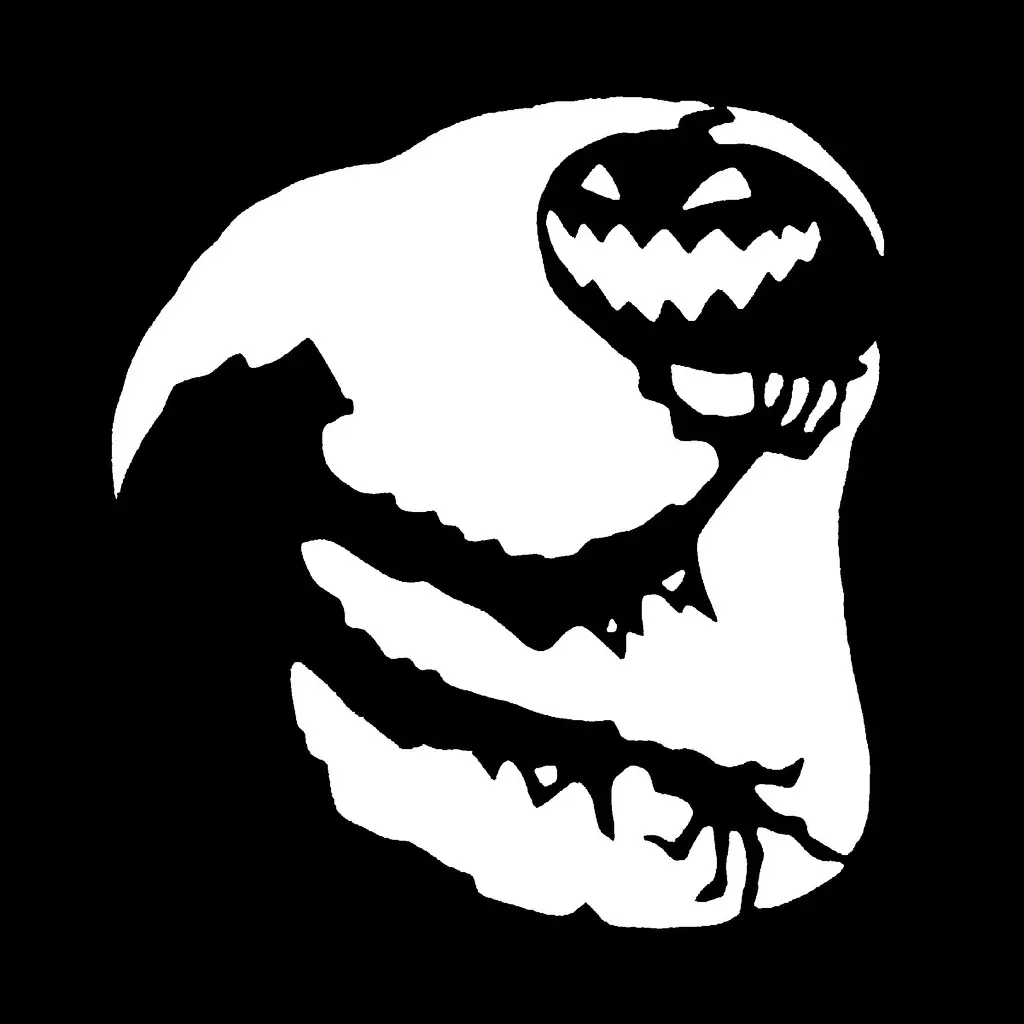 Headless Jack o lantern stencil | 3D models download | Creality Cloud