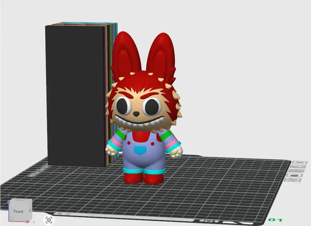 Characters & Creatures STL Download - Labubu Chucky Doll Halloween STL ...