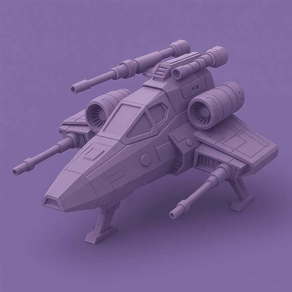 Free Vehicles & Machinery STL Download - cool starship modelby monts