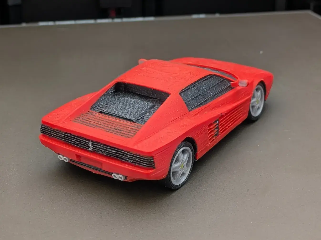 3D Printer Files | 3MF File | Ferrari Testarossa Kit Card | Creality Cloud