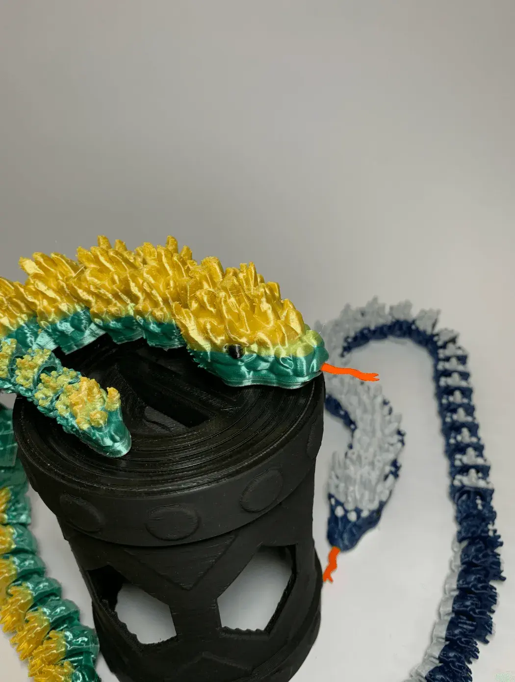Game Props STL Download - Flexi Frost Snakeby brock lovell