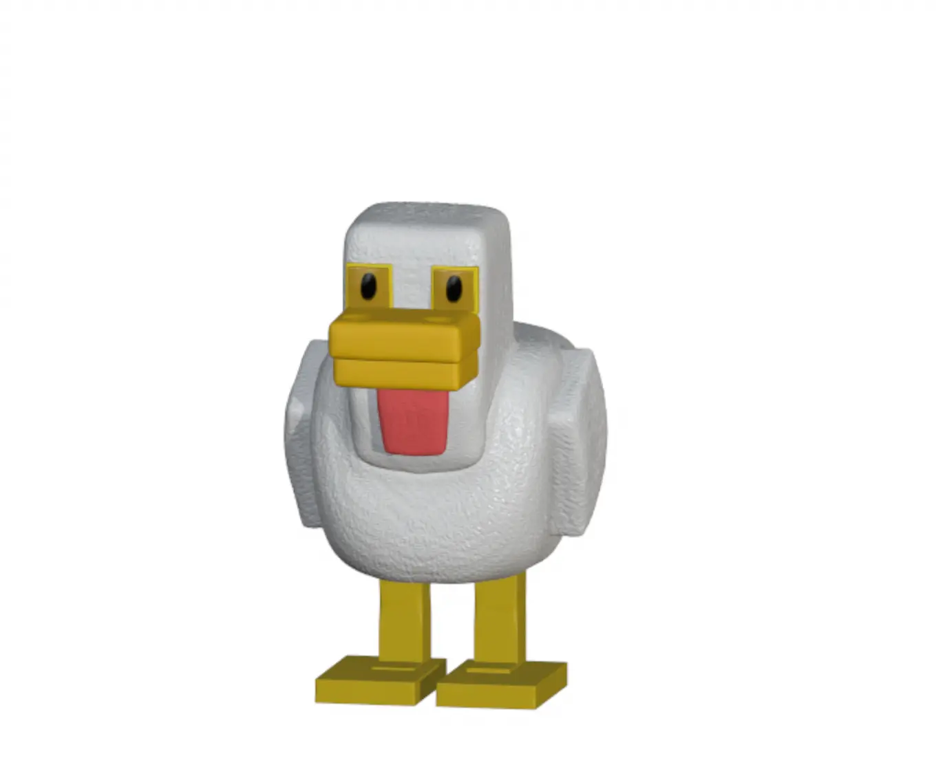 Other STL Descarga - Minecraft chicken - Creative1