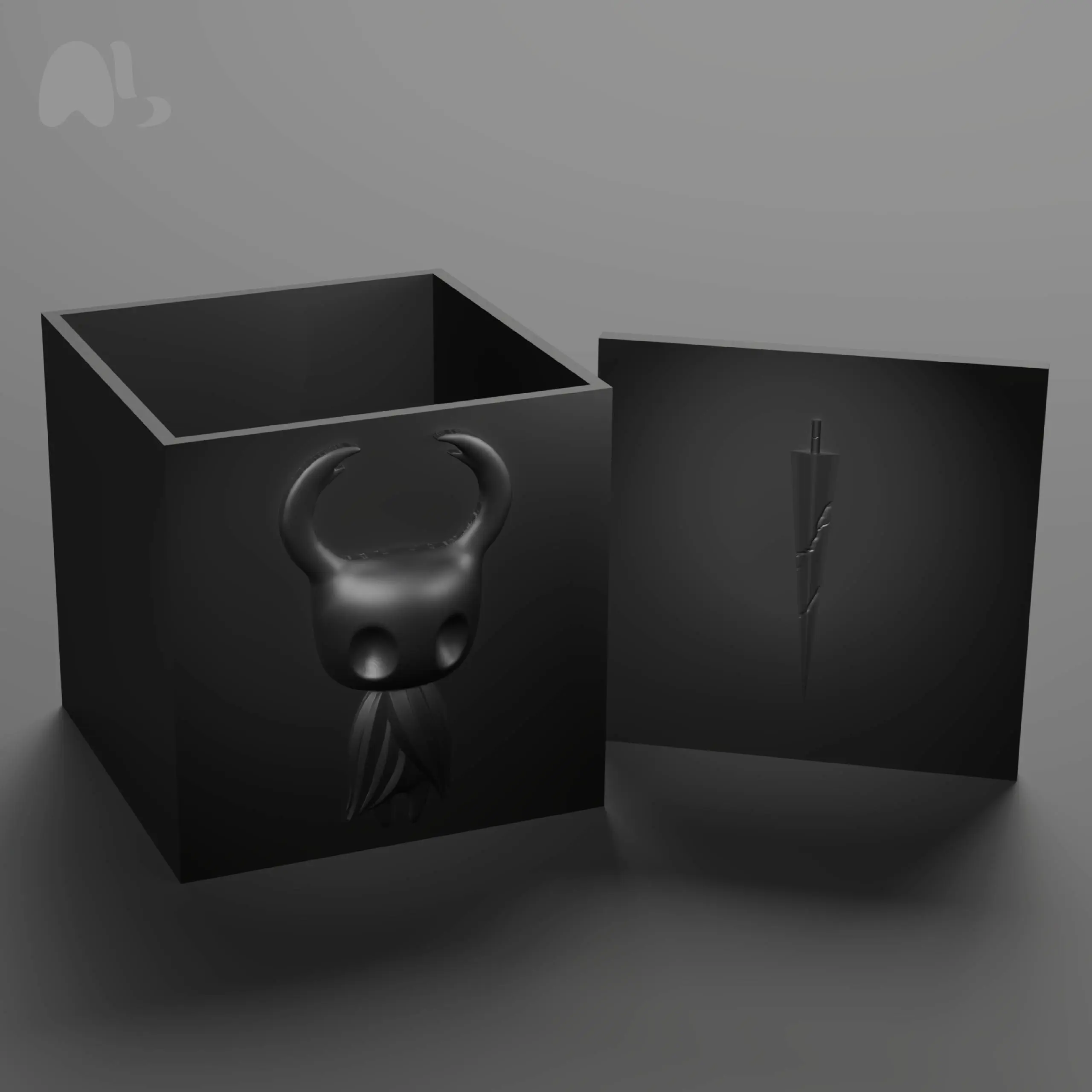 Free Sculptures & Artworks STL Download - Hollow Knight - Boxby Raul Penayo