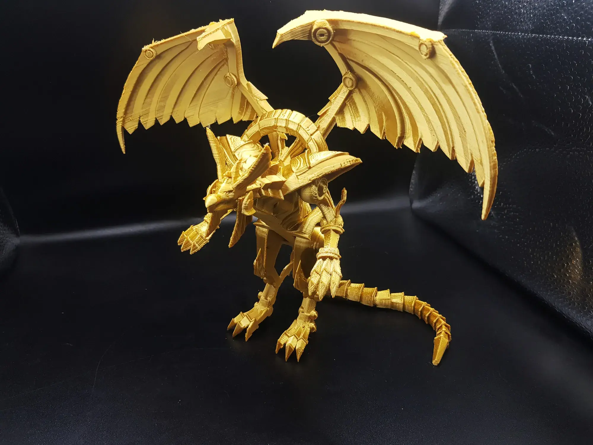 Characters & Creatures STL Download - DRAGON ALADO DE RA_FLEXIby mario_3d