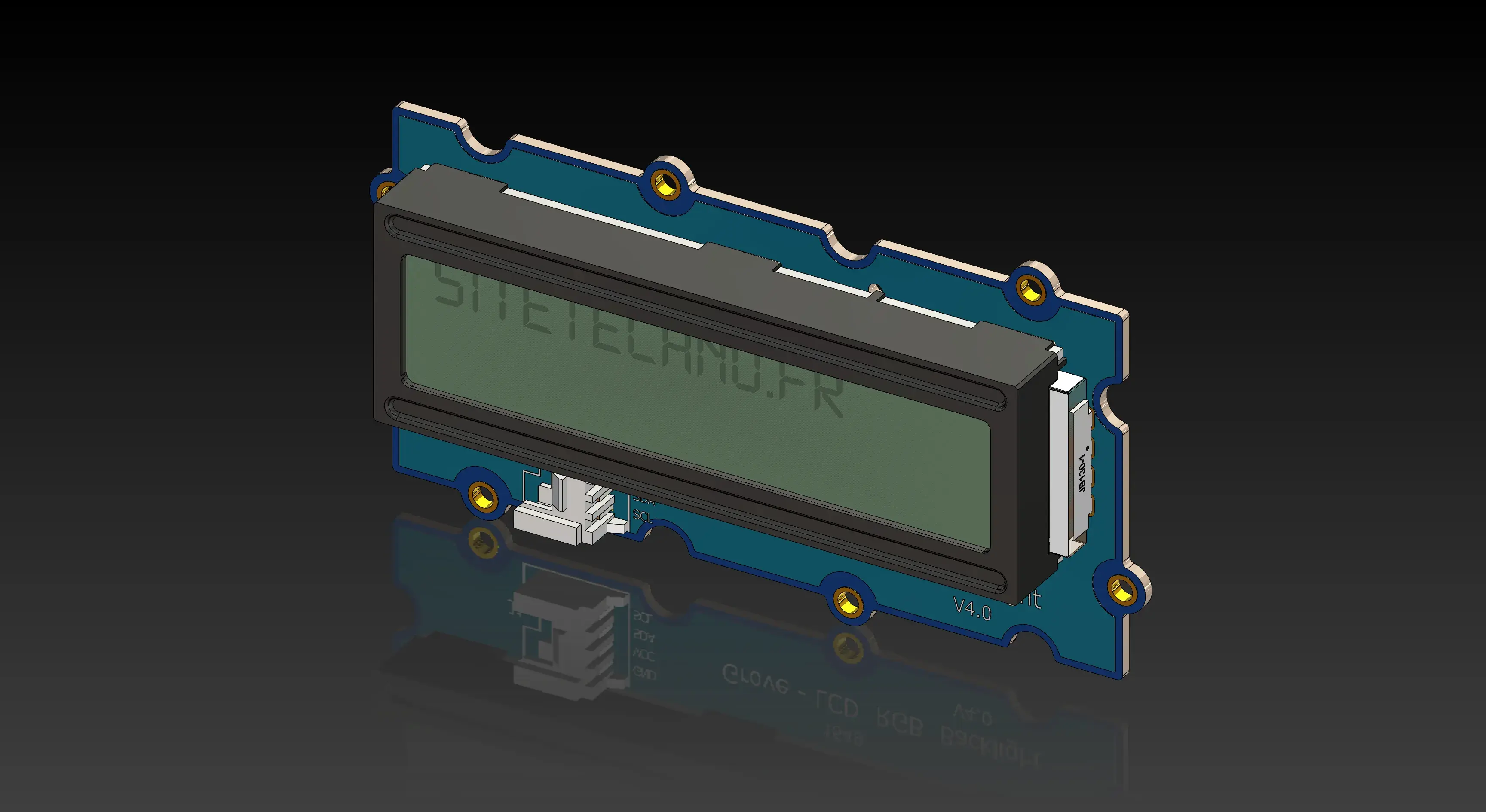 Electronics & RC (Remote Control) STL Download - LCD RGB Backlight ...