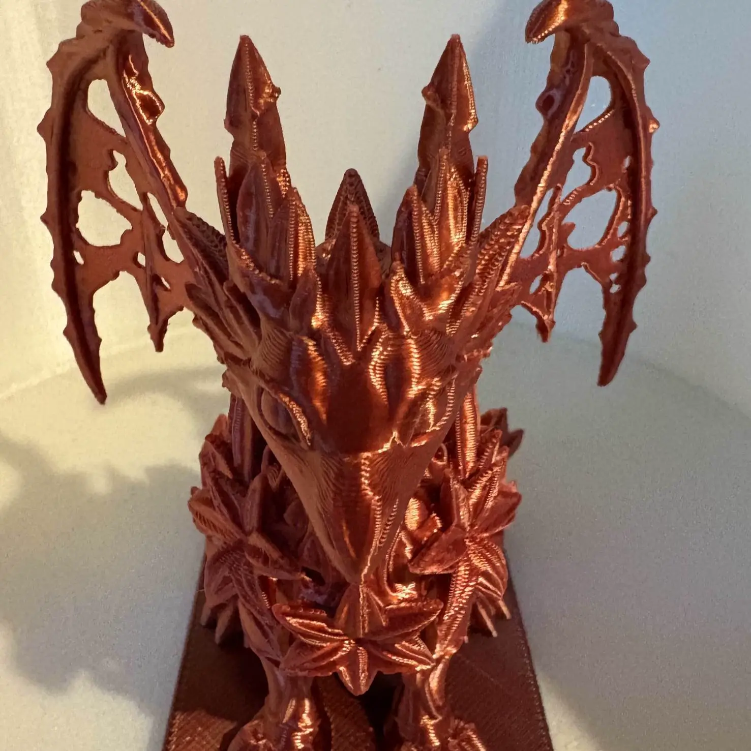 3D Printer Files | 3MF File | Gothic floral dragon | Creality Cloud