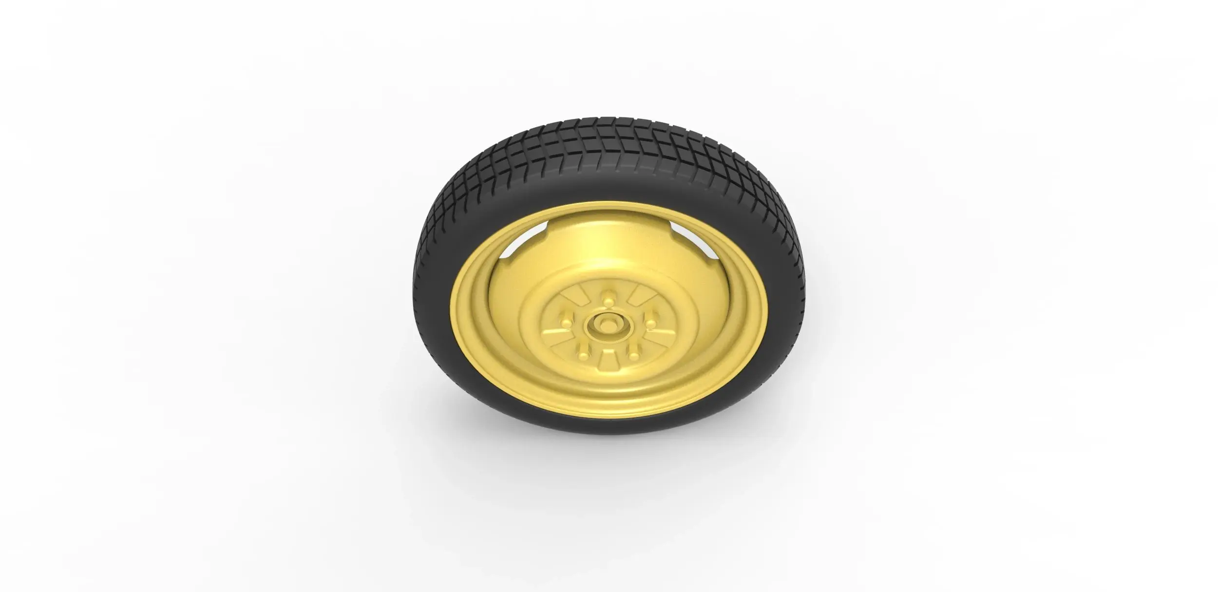 Vehicles & Machinery STL Download - Space saver Spare wheel Scale 1 ...