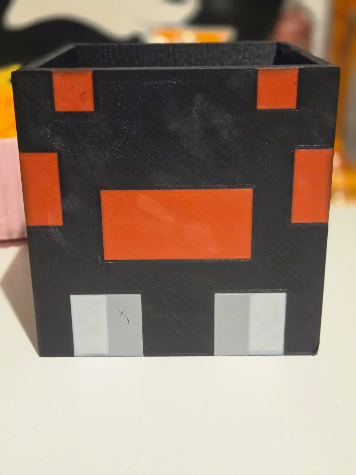 3D Printer Files | 3MF File | Minecraft Spider Pencil Holder | Creality ...
