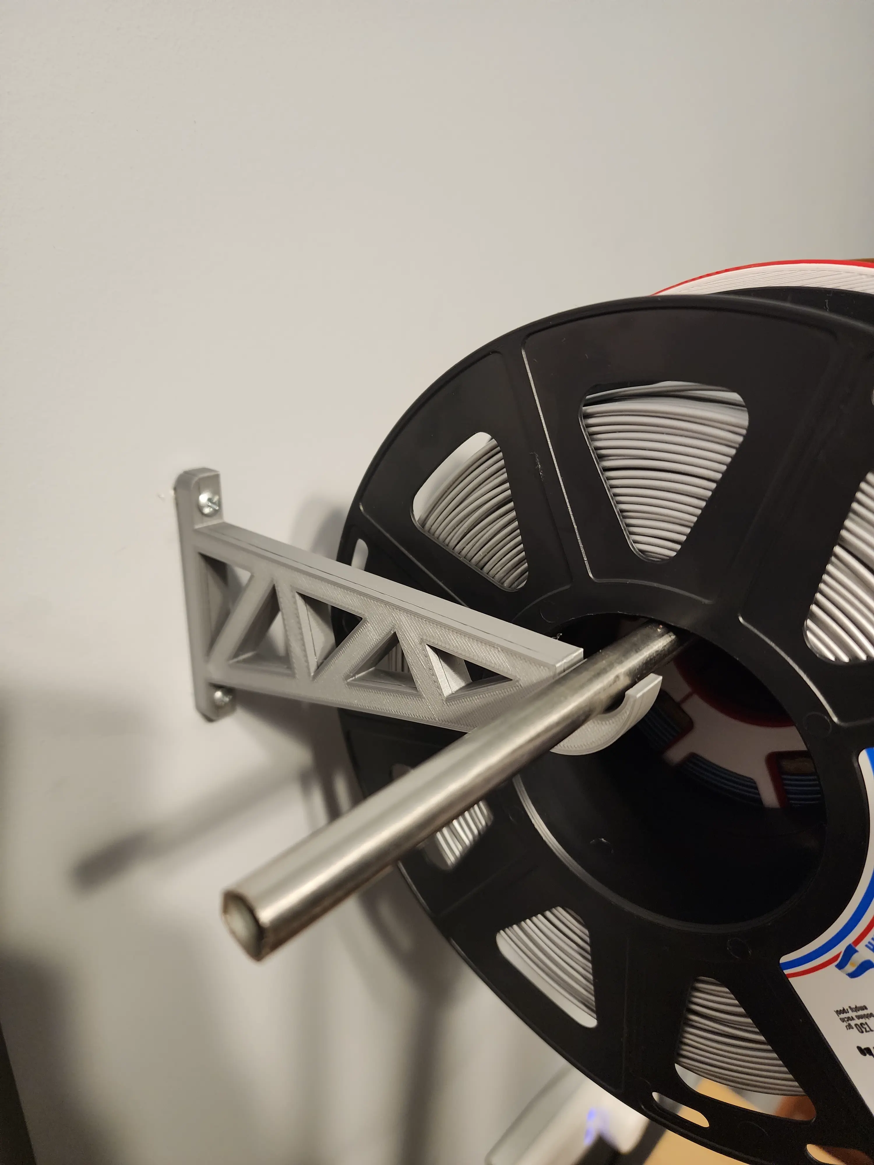 Free 3D Printer Parts STL Download - Soporte de pared para Rollo de ...