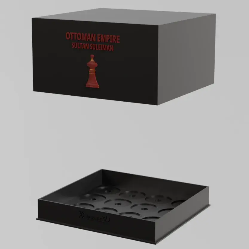 3D Printer Files | 3MF File | Ottoman Empire Sultan Suleiman Box ...
