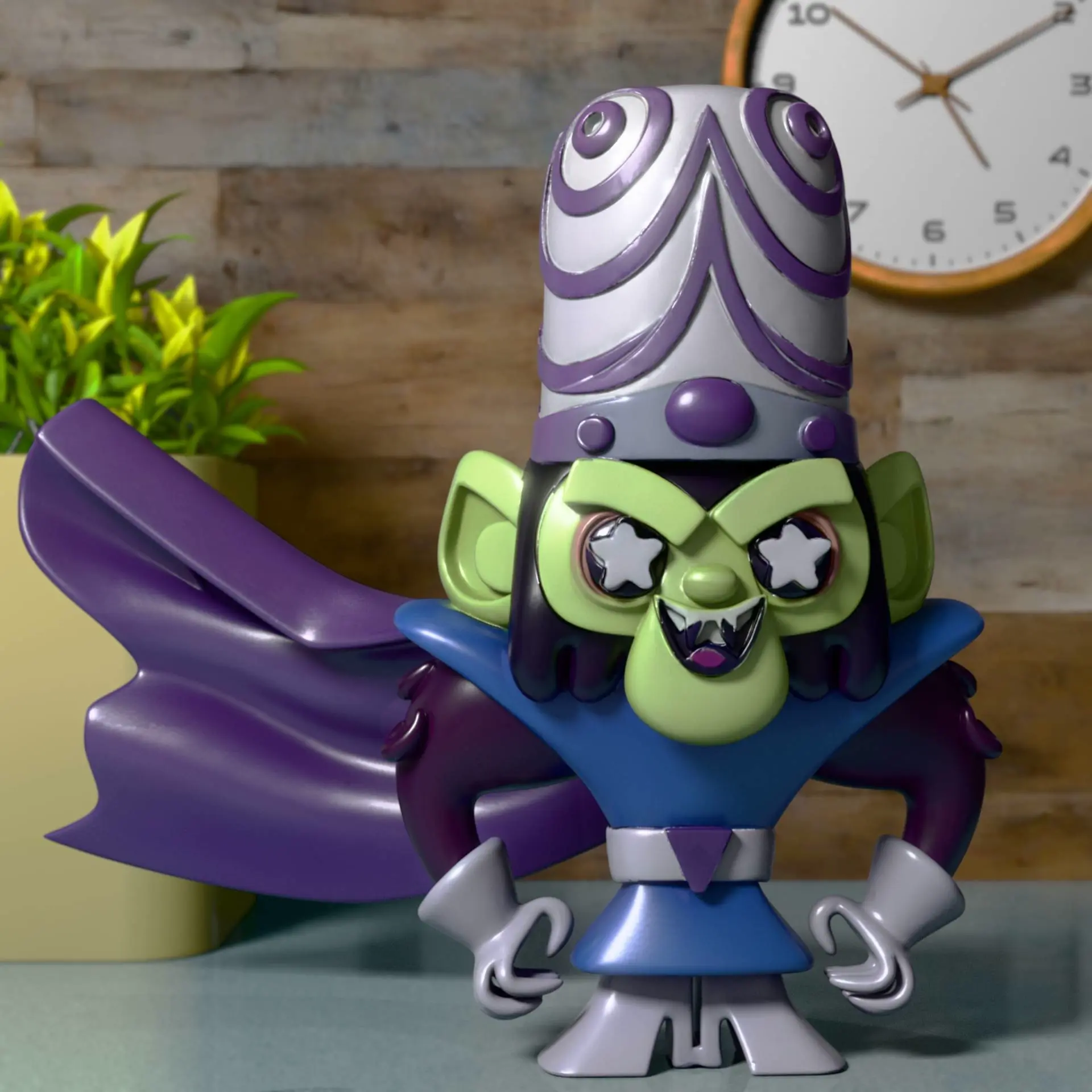 3D Printer Files | 3MF File | Mojojo The Powerpuff Girls Fan Art ...