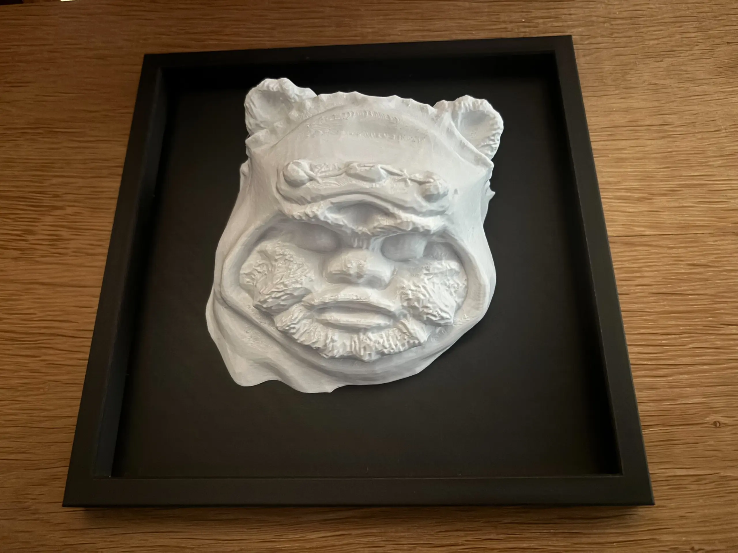 3D Printer Files | 3MF File | Star wars - Ewok in frame | Creality Cloud