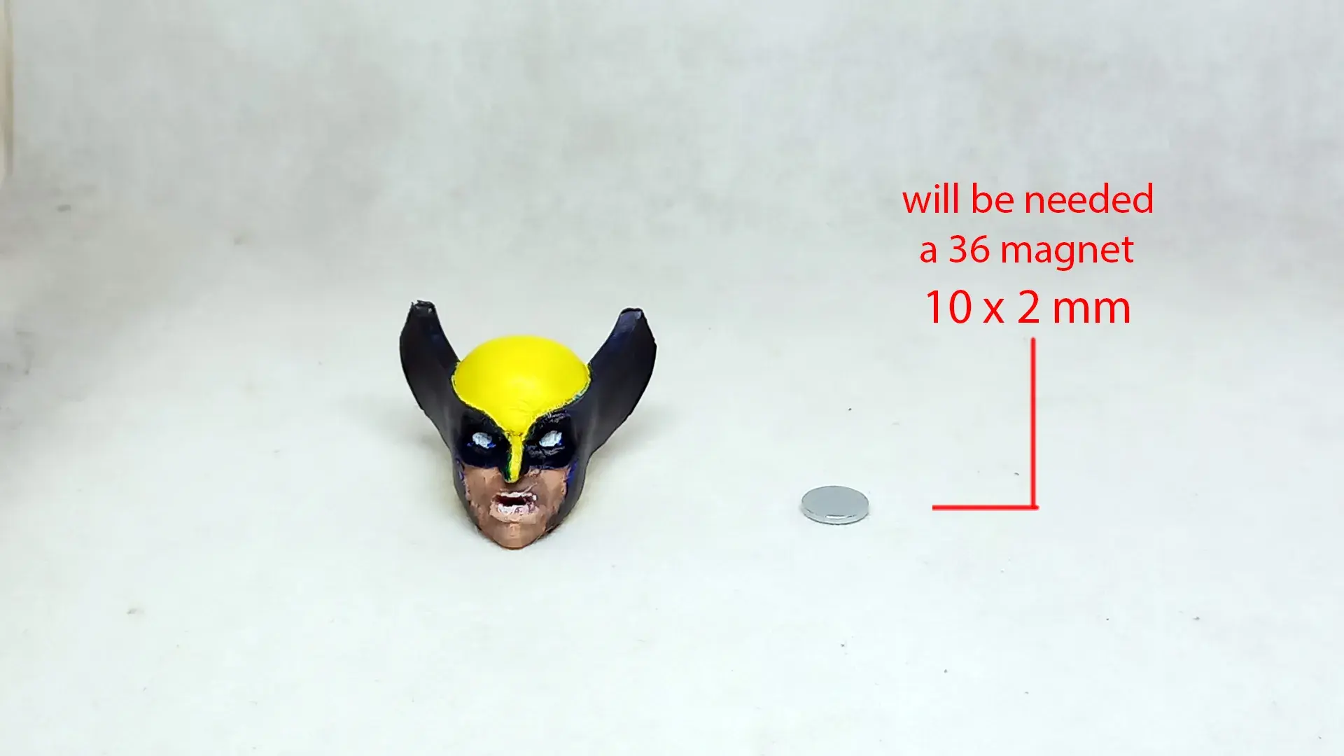 Home Decorations & Ornaments STL Download - wolverine fridge magnet ...