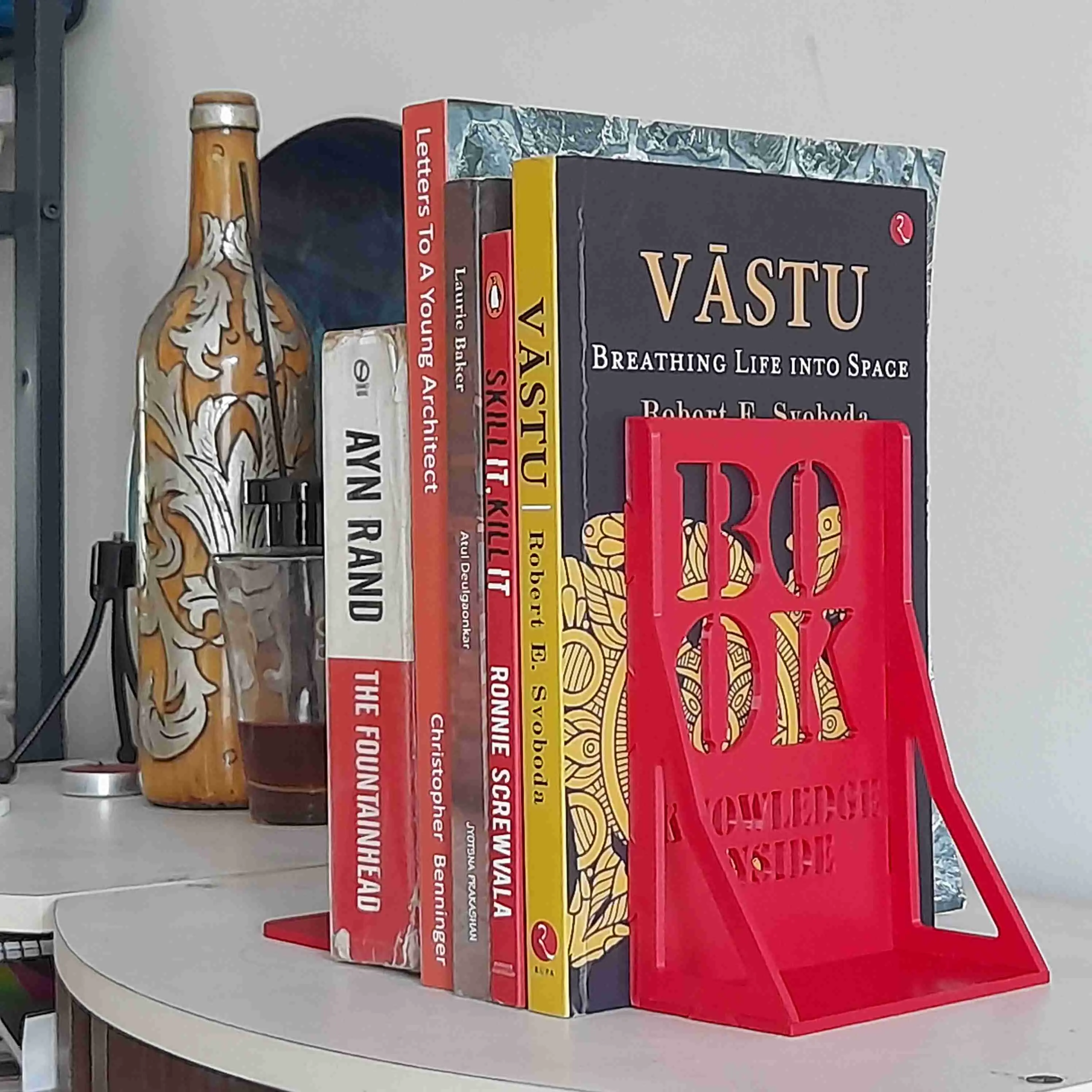 Other STL Download - 3DP Bookend 5.by Jagdish R. Bilgi