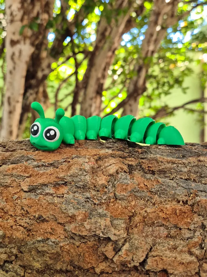 Other STL Download - CATERPILLAR CARTOON, FLEXI, ARTICULATEDby ROGI STUDIOS