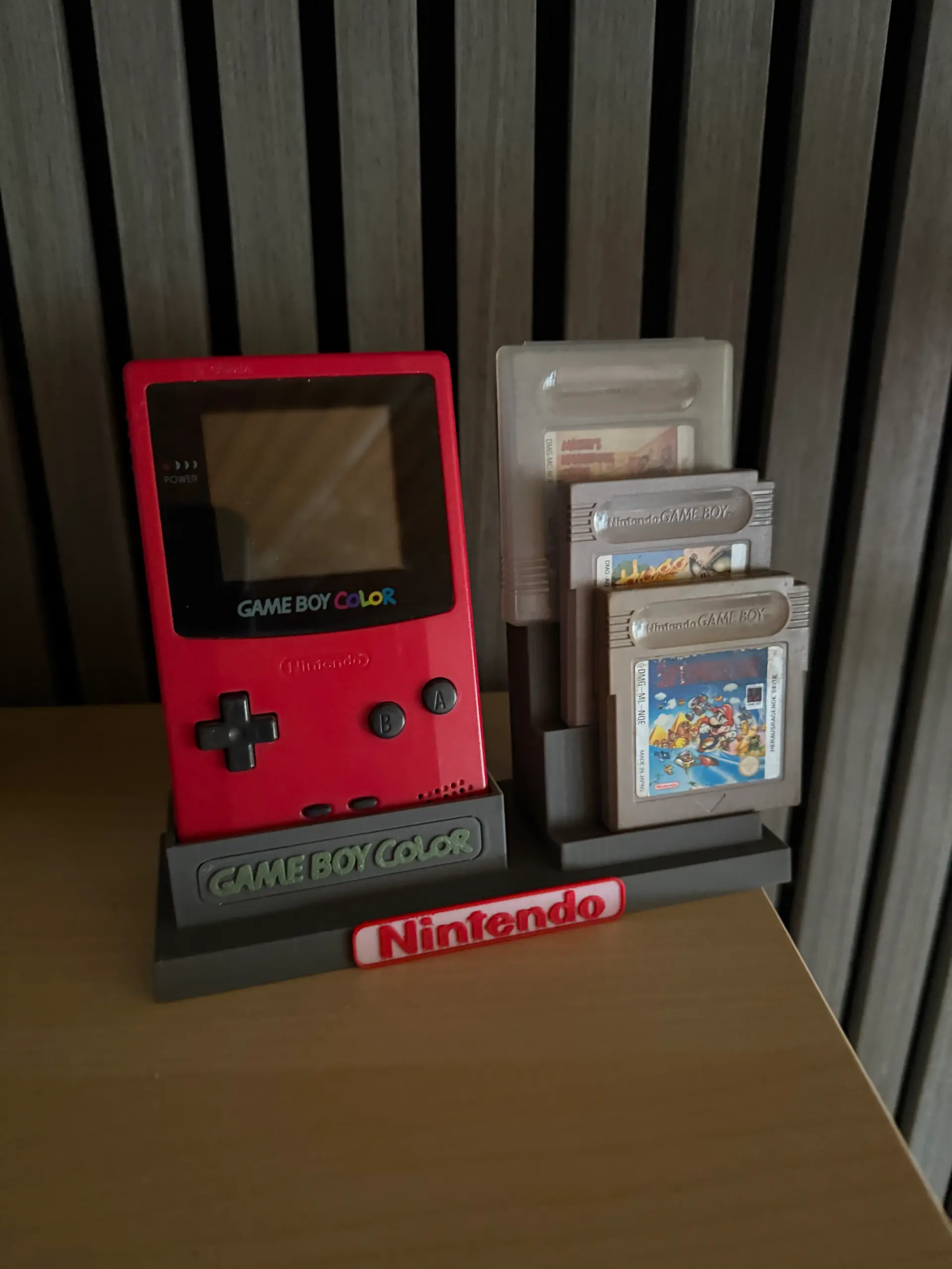 3D Printer Files | 3MF File | GameBoy Color Display Ständer | Creality ...
