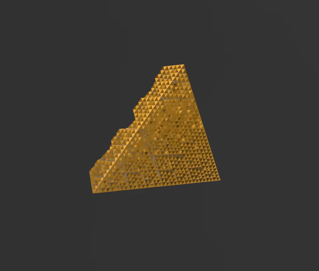 Digital Art STL Download - fractal pyramid v2by Mr3DBeast