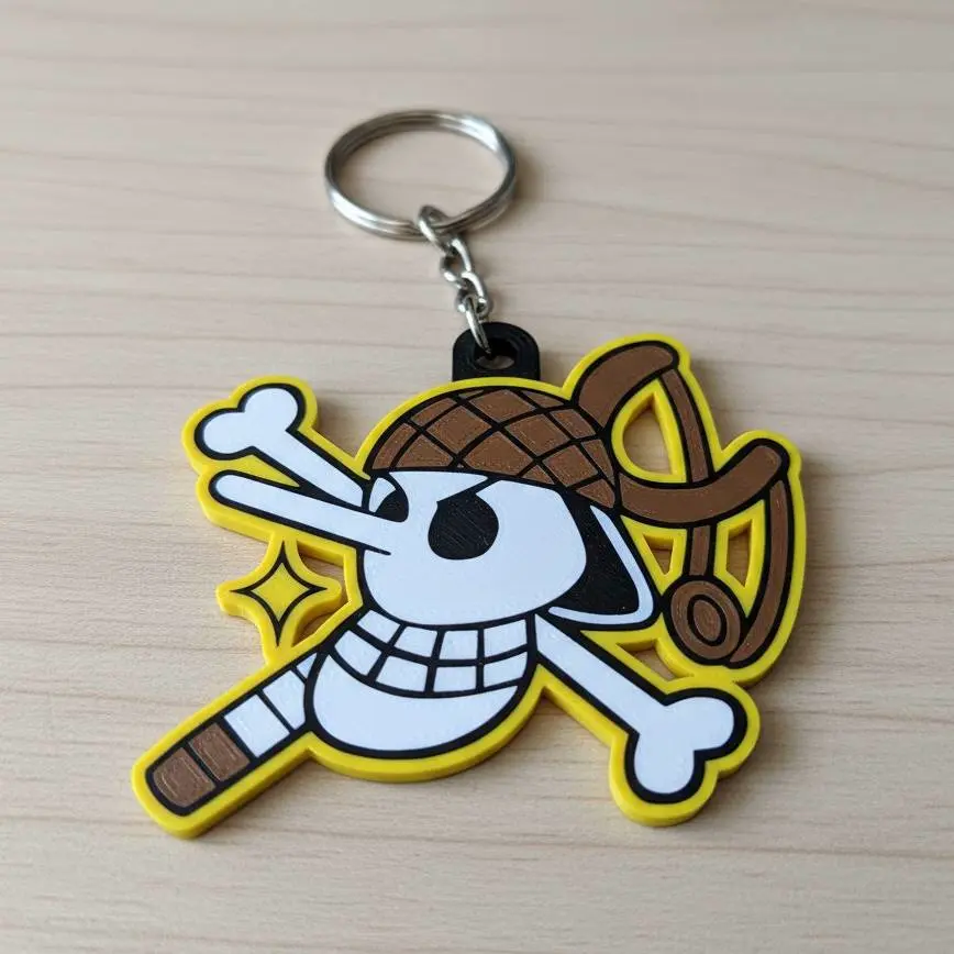 Keychain Usopp - One piece - Creality Cloud 3D Model | 3Drop
