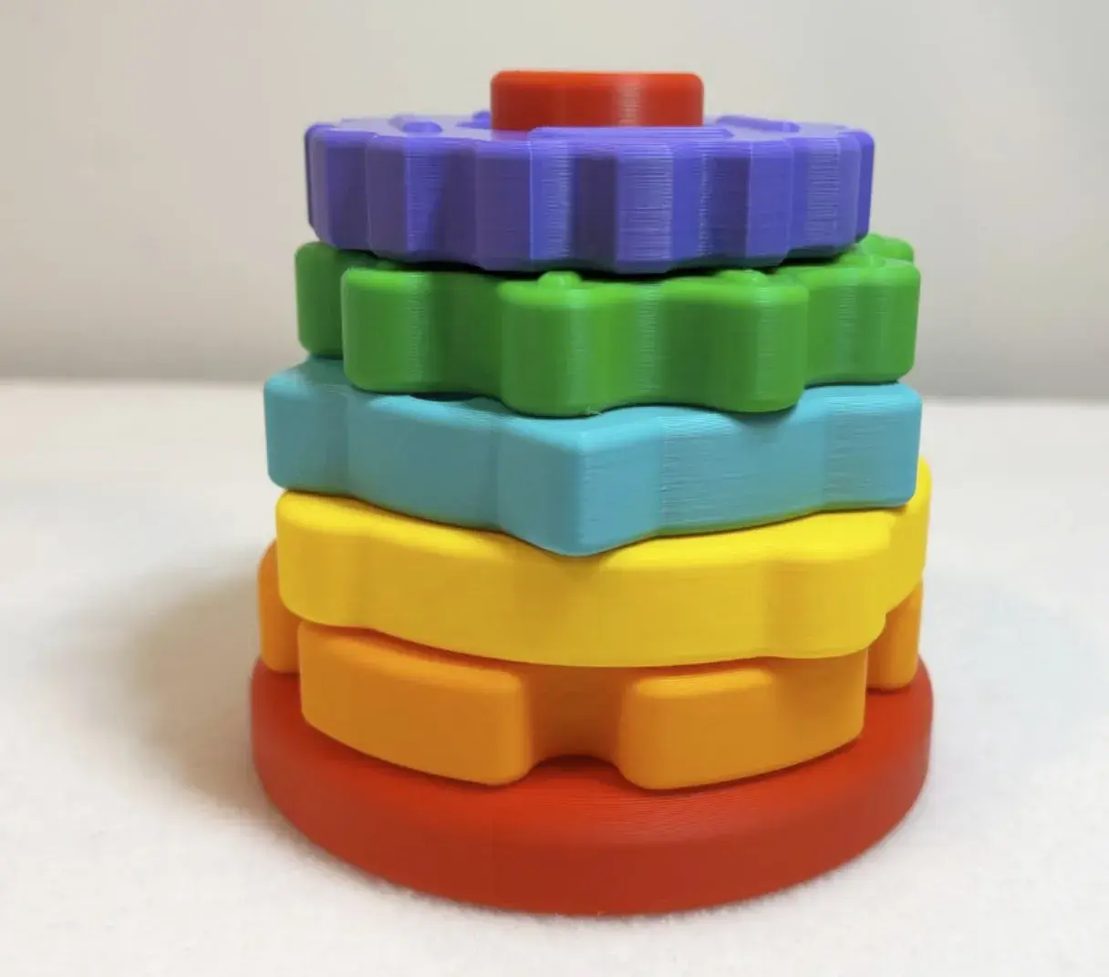 3D Printer Files | 3MF File | Kids Shape stacker toy | Creality Cloud