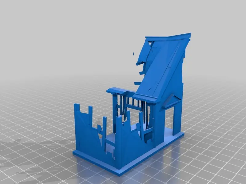 Free Tools & Spare Parts STL Download - various col de sac ruins and ...