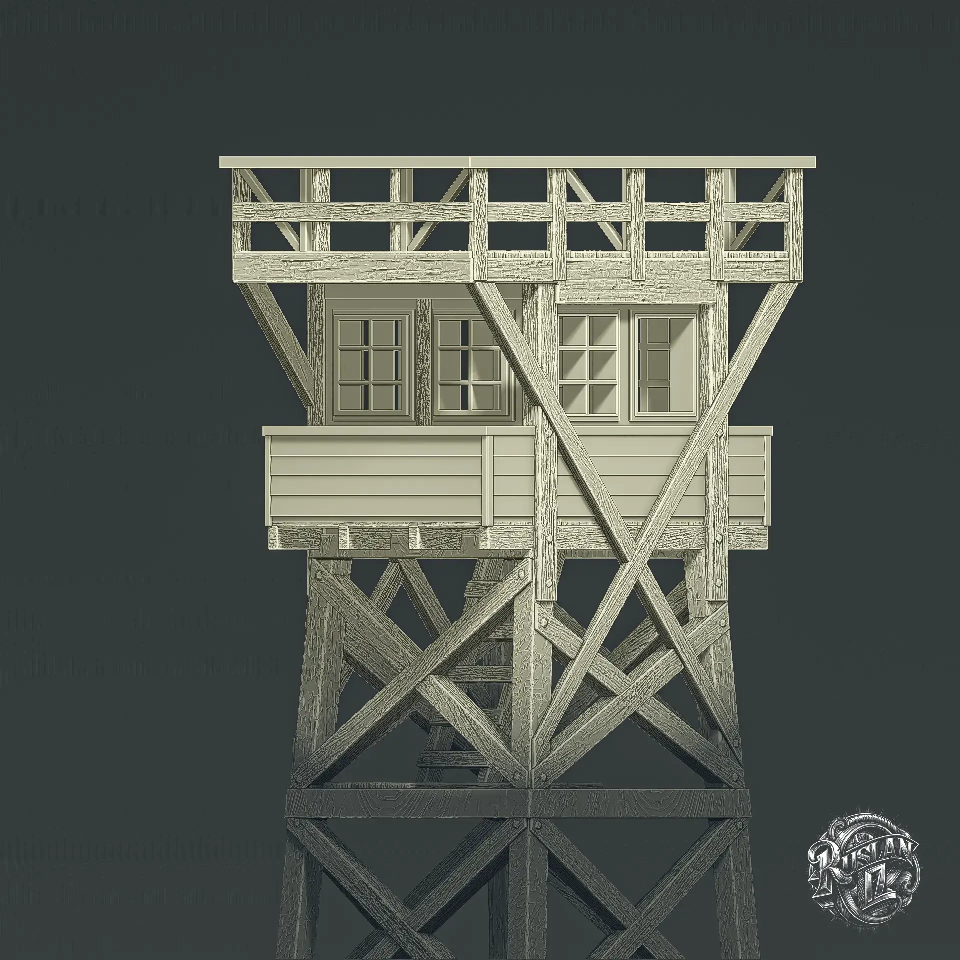 Observation Tower #RoZ | 3D models download | Creality Cloud