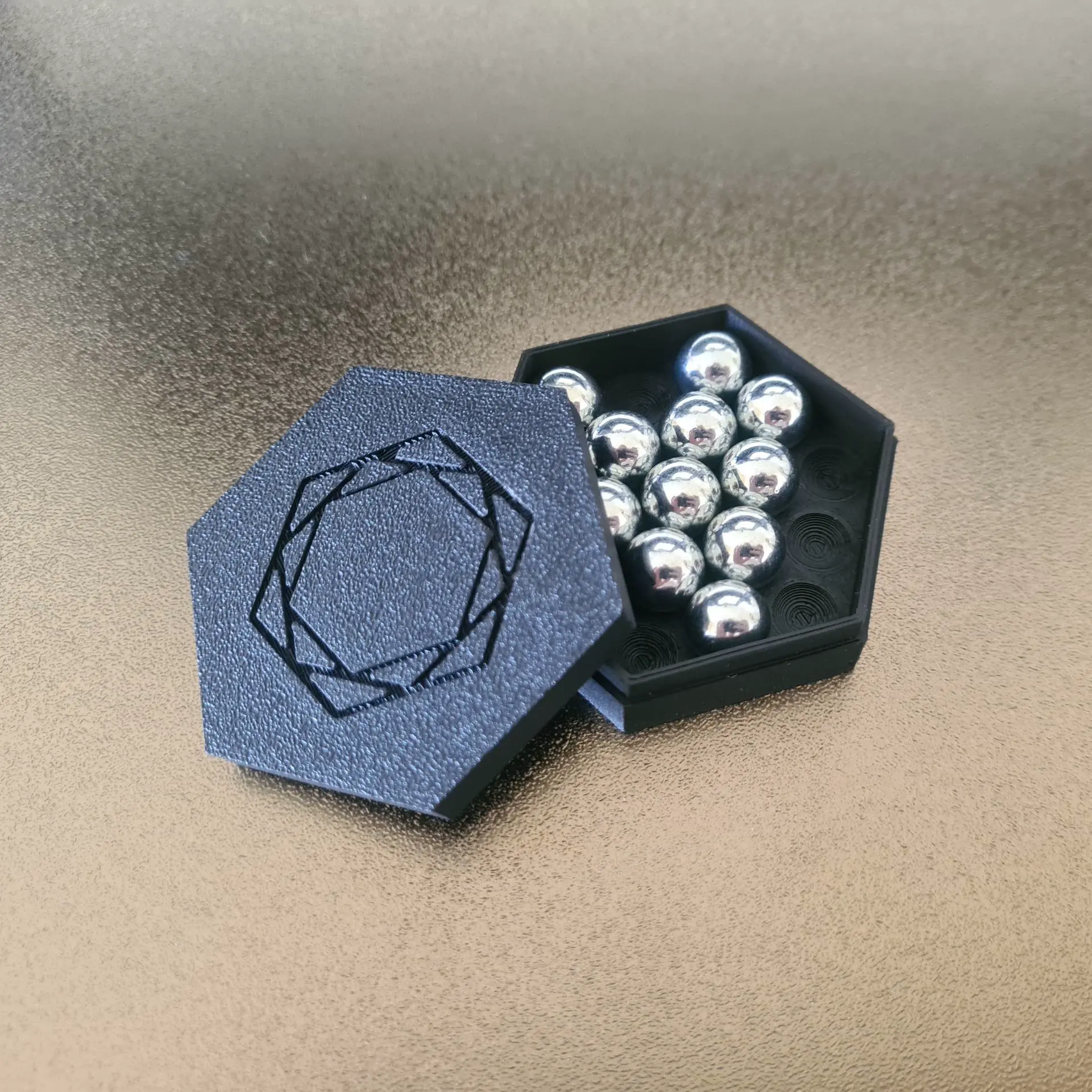 3D Printer Files | 3MF File | Hexagonal 10mm ball box (suitable for ...