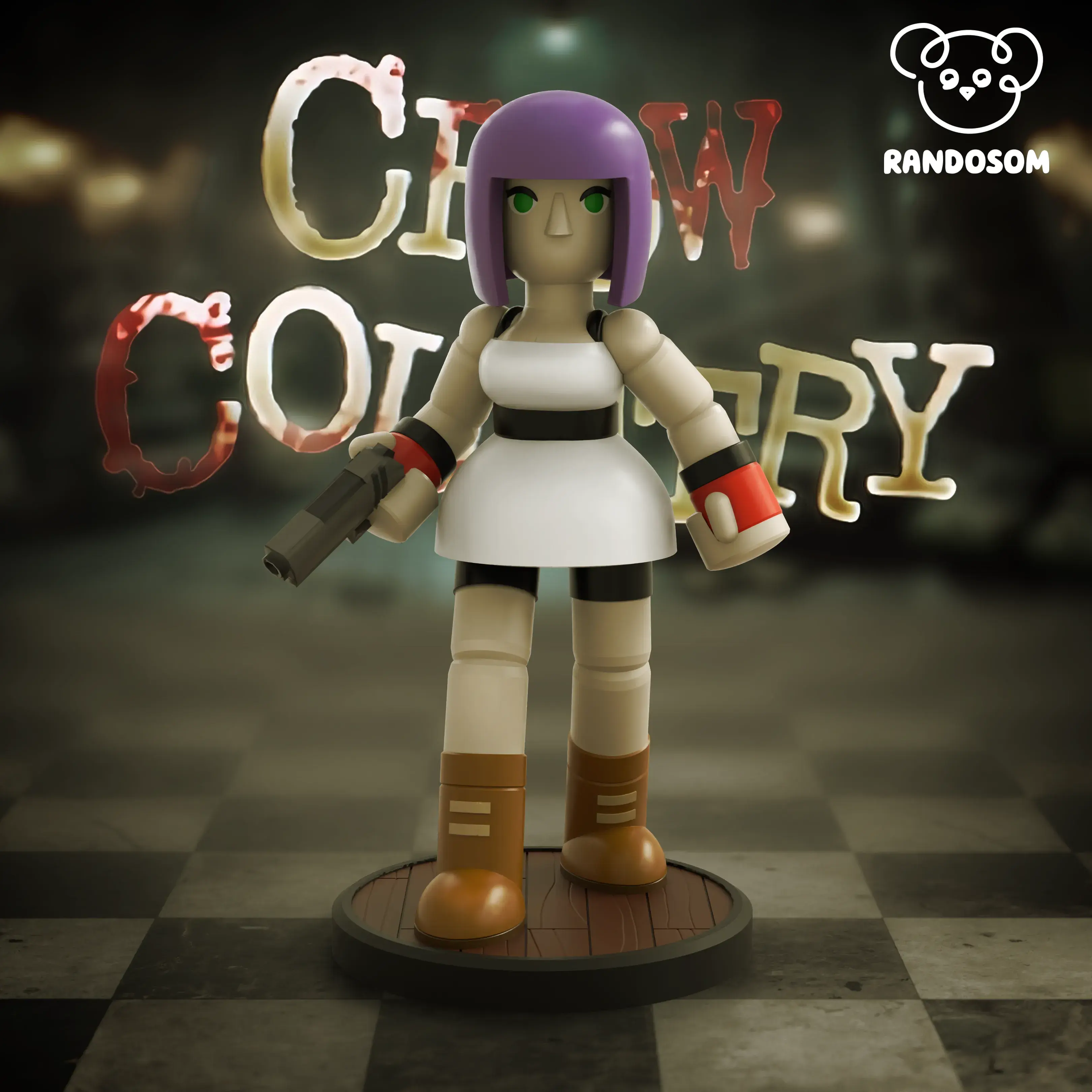 Characters & Creatures STL Download - Mara Forest - Crow Countryby Randosom