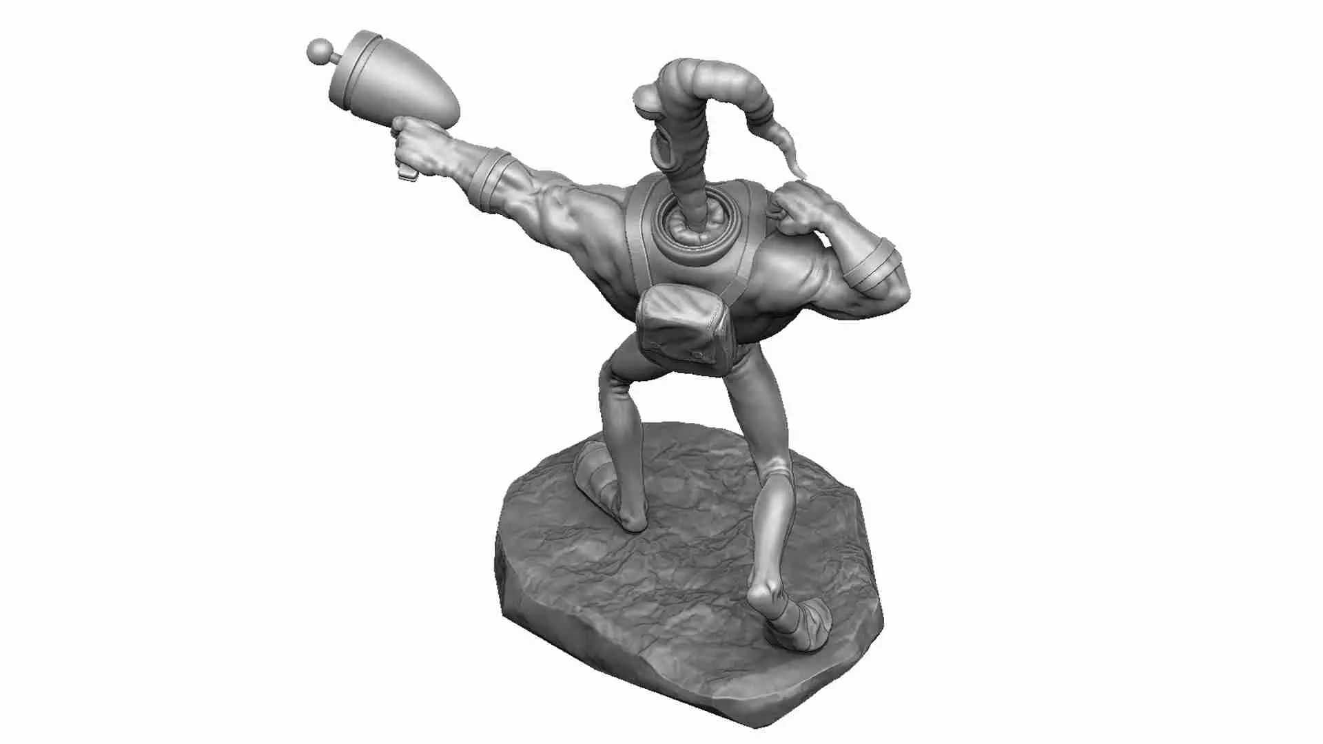 Characters & Creatures STL Download - Earthworm Jim assemble for 3d ...