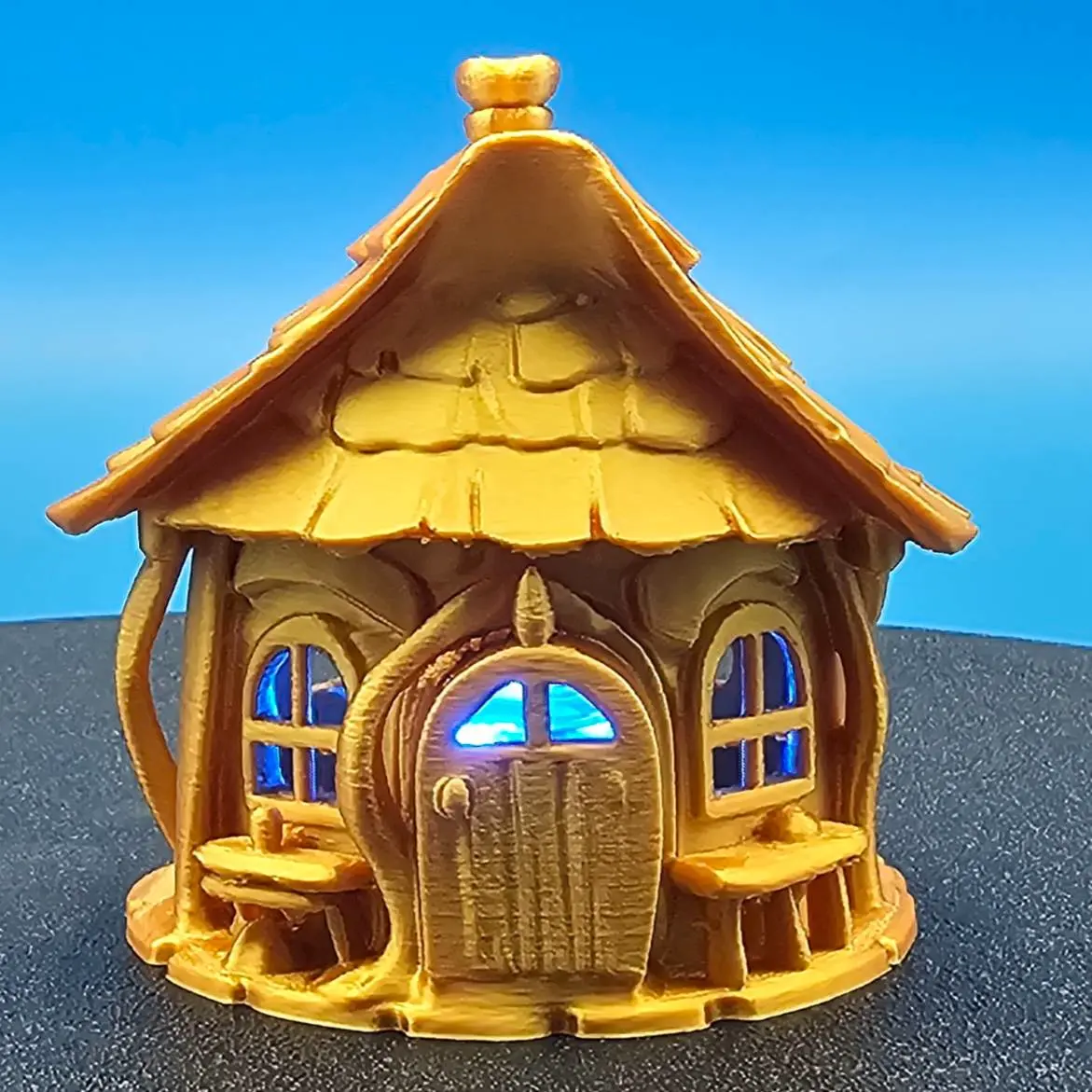 3D Printer Files | 3MF File | Round Fairy House | Creality Cloud