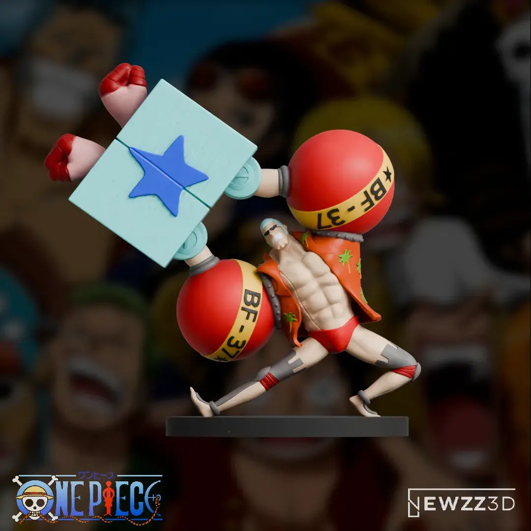 Characters & Creatures STL Download - One Piece Miniature Packby Newzz3D