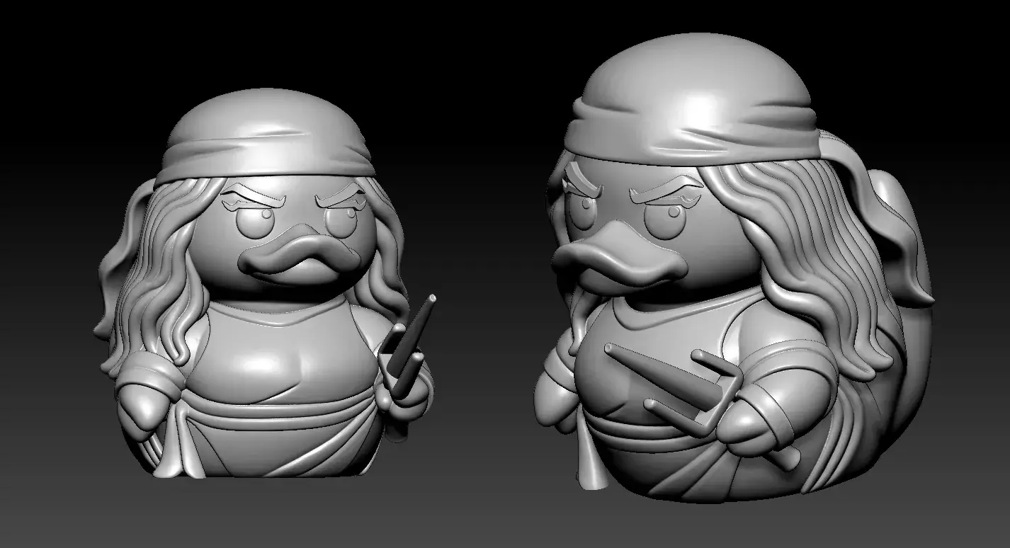 Other STL Download - Rubber Duck - Elektra- Female assassin - 3D ...