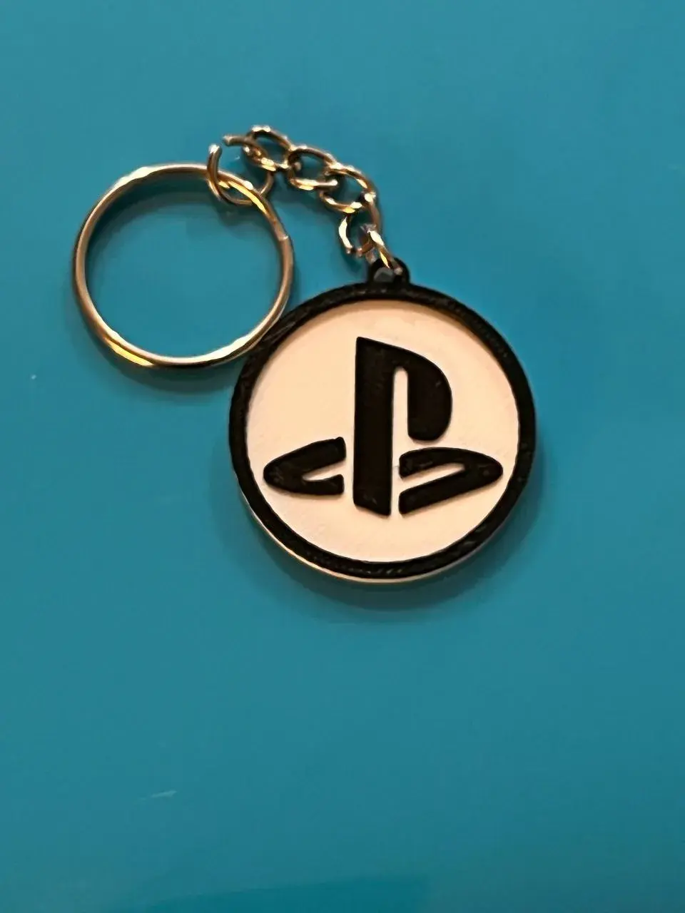 3D Printer Files | 3MF File | Keychain Logo PlayStation | Creality Cloud