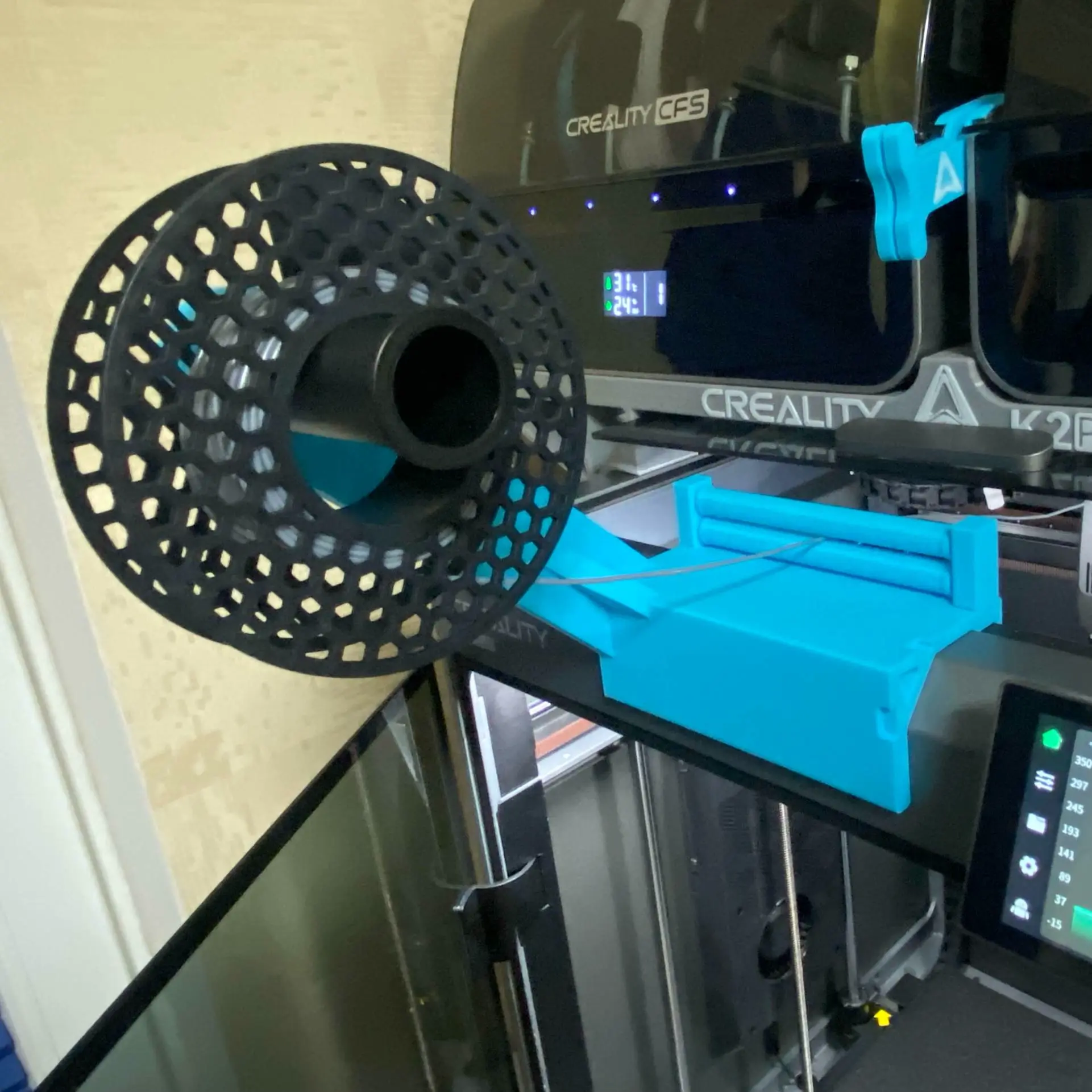 3D Printer Files | 3MF File | Creality K2 Plus Top Mounted Spool Holder ...